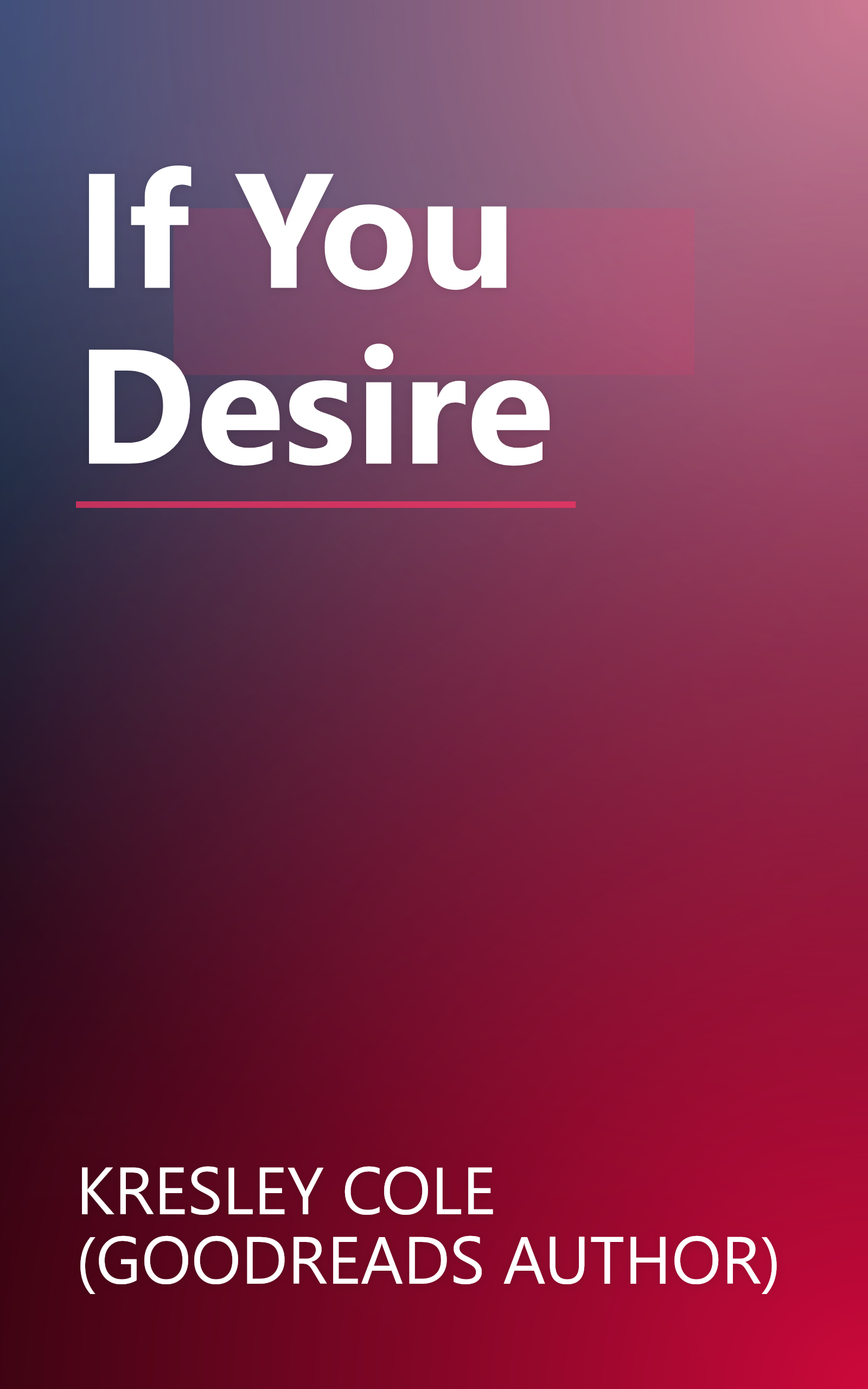If You Desire book cover