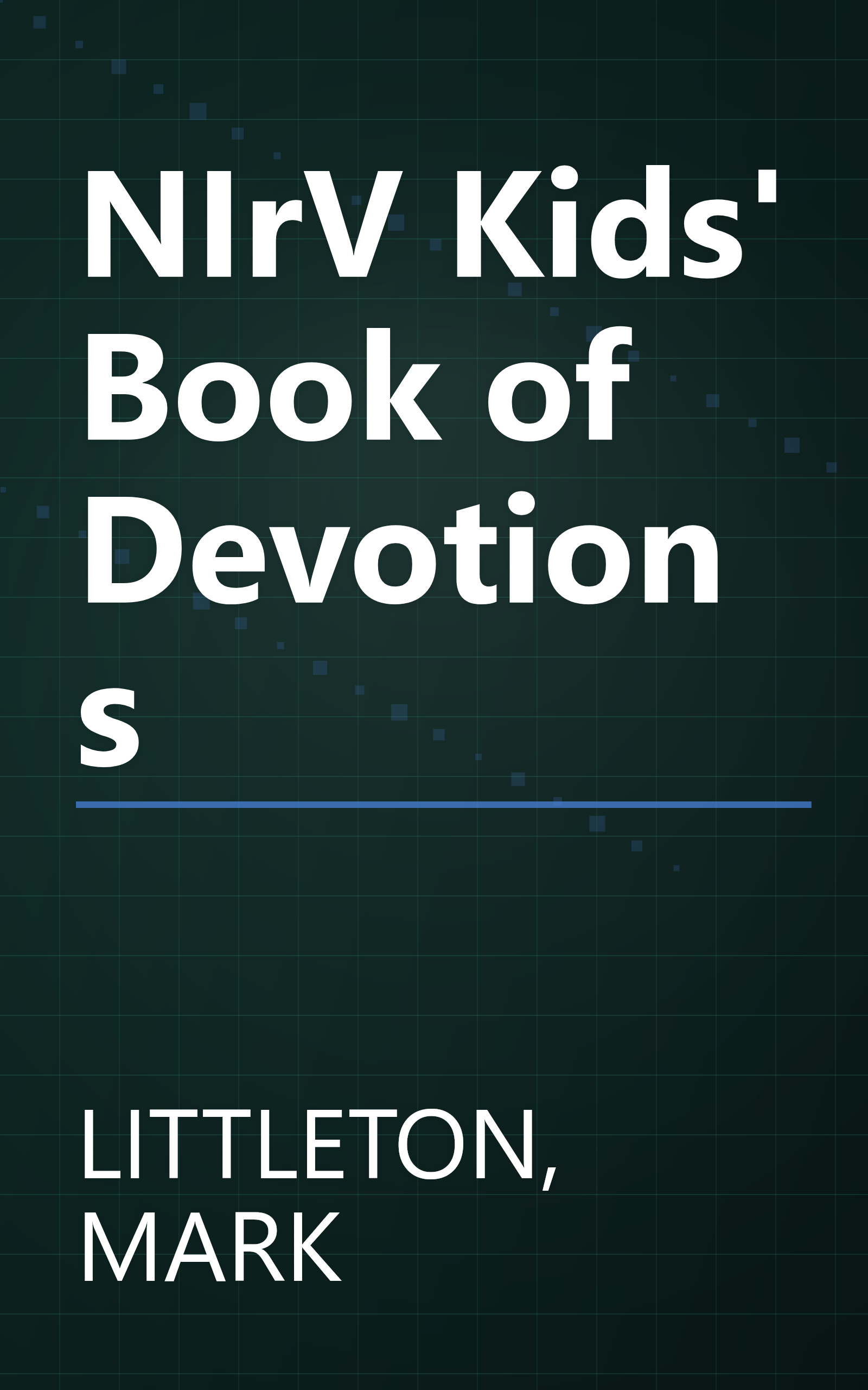 NIrV Kids' Book of Devotions book cover