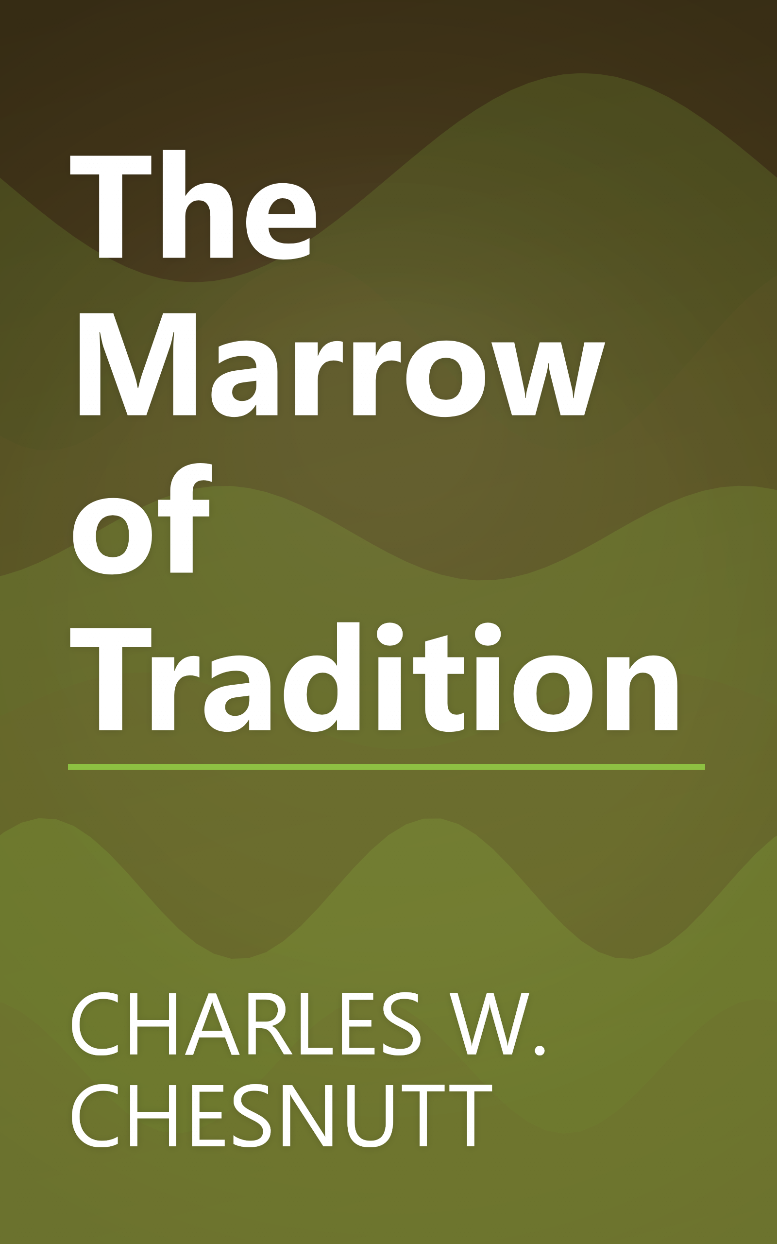 The Marrow of Tradition book cover