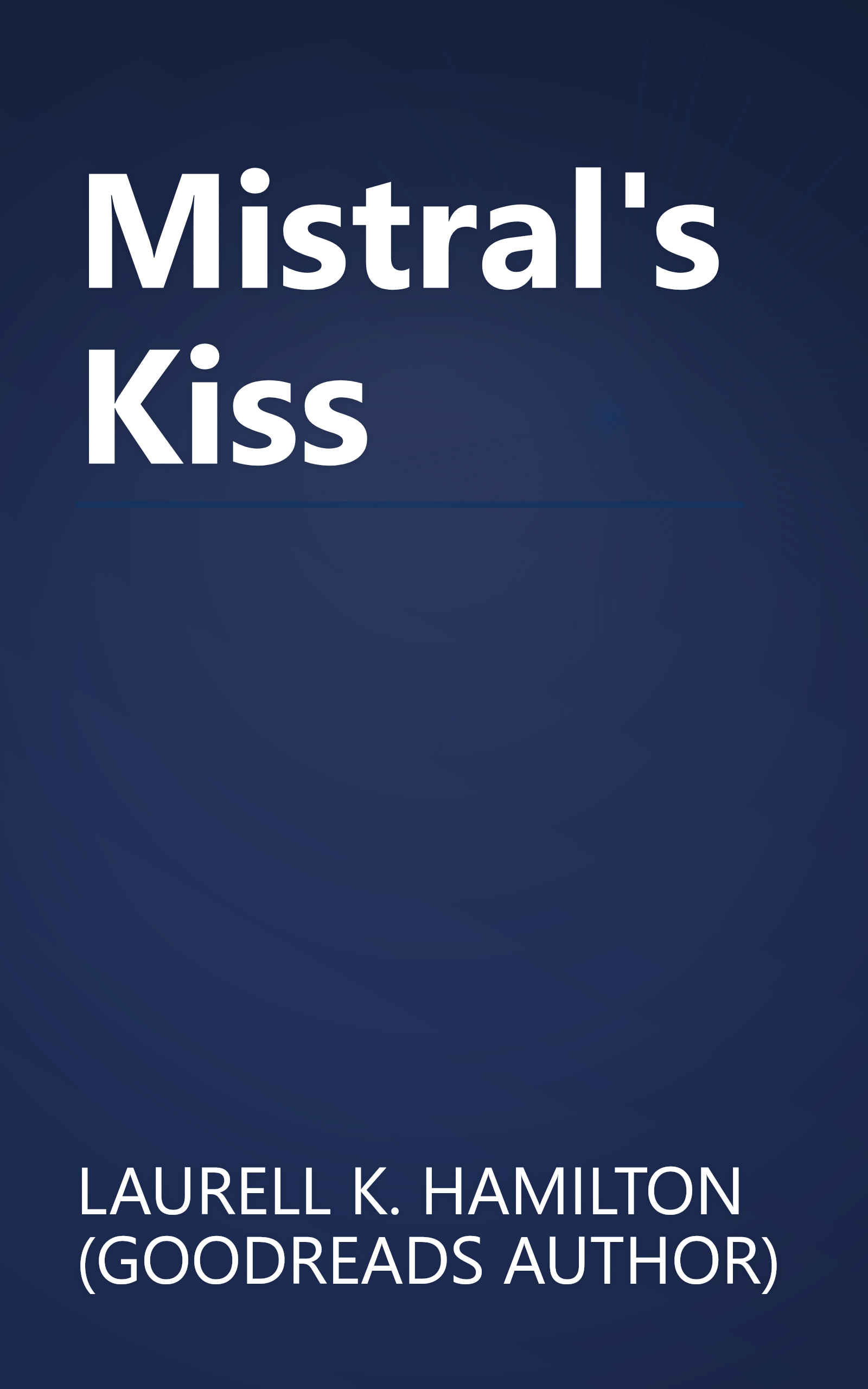 Mistral's Kiss book cover