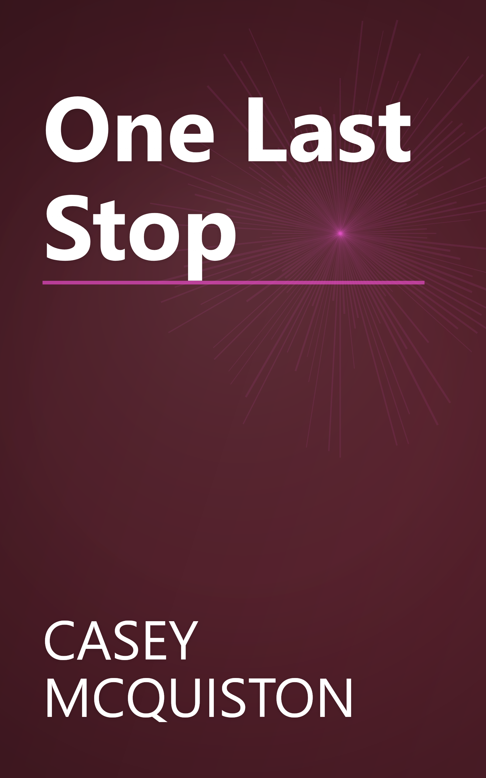 One Last Stop book cover