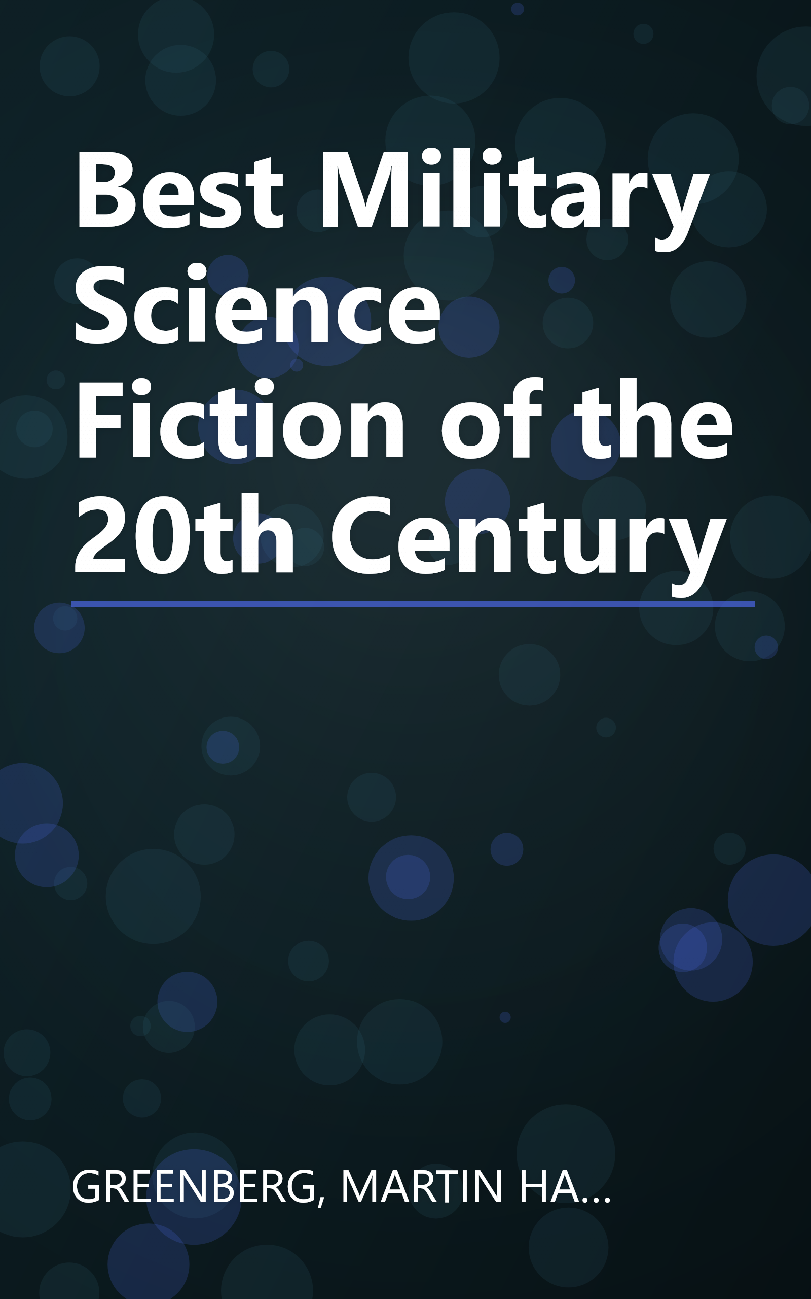 Best Military Science Fiction of the 20th Century book cover