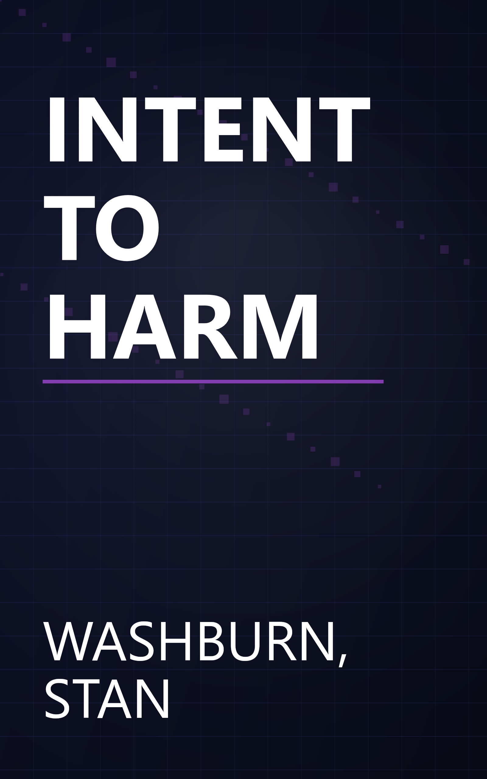 INTENT TO HARM book cover