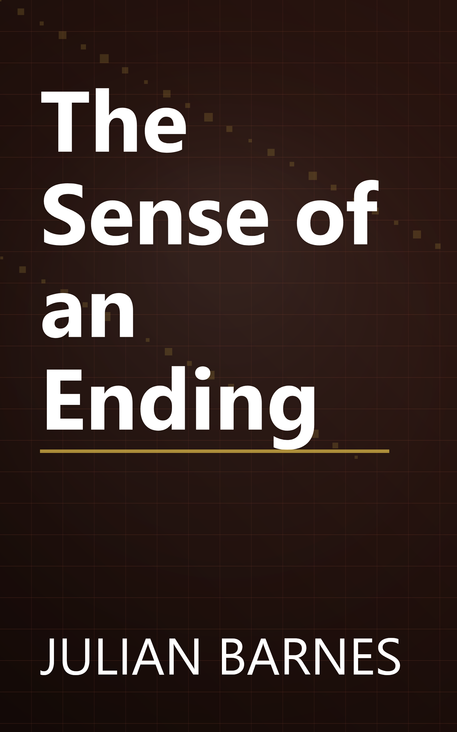 The Sense of an Ending book cover
