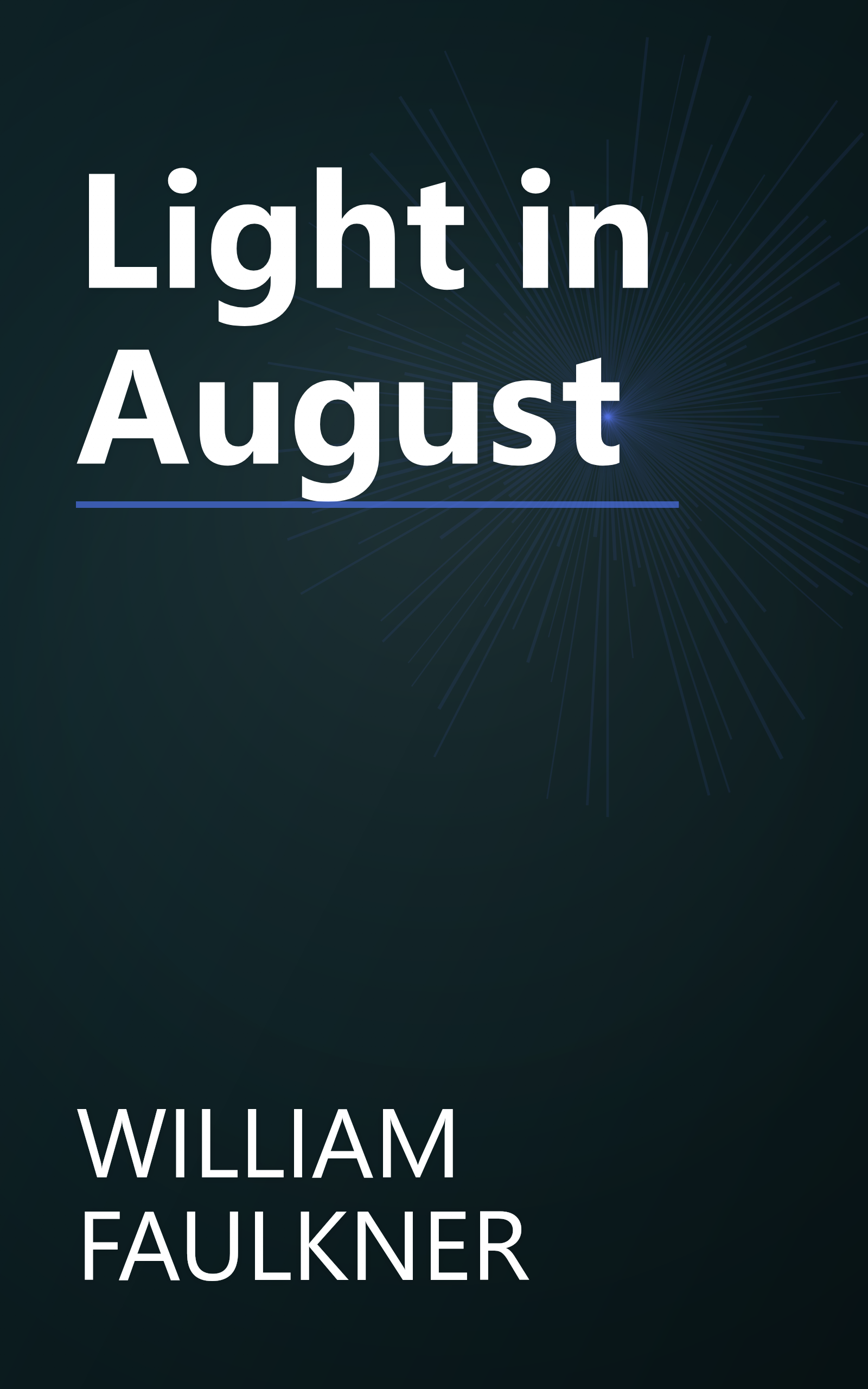 Light in August book cover