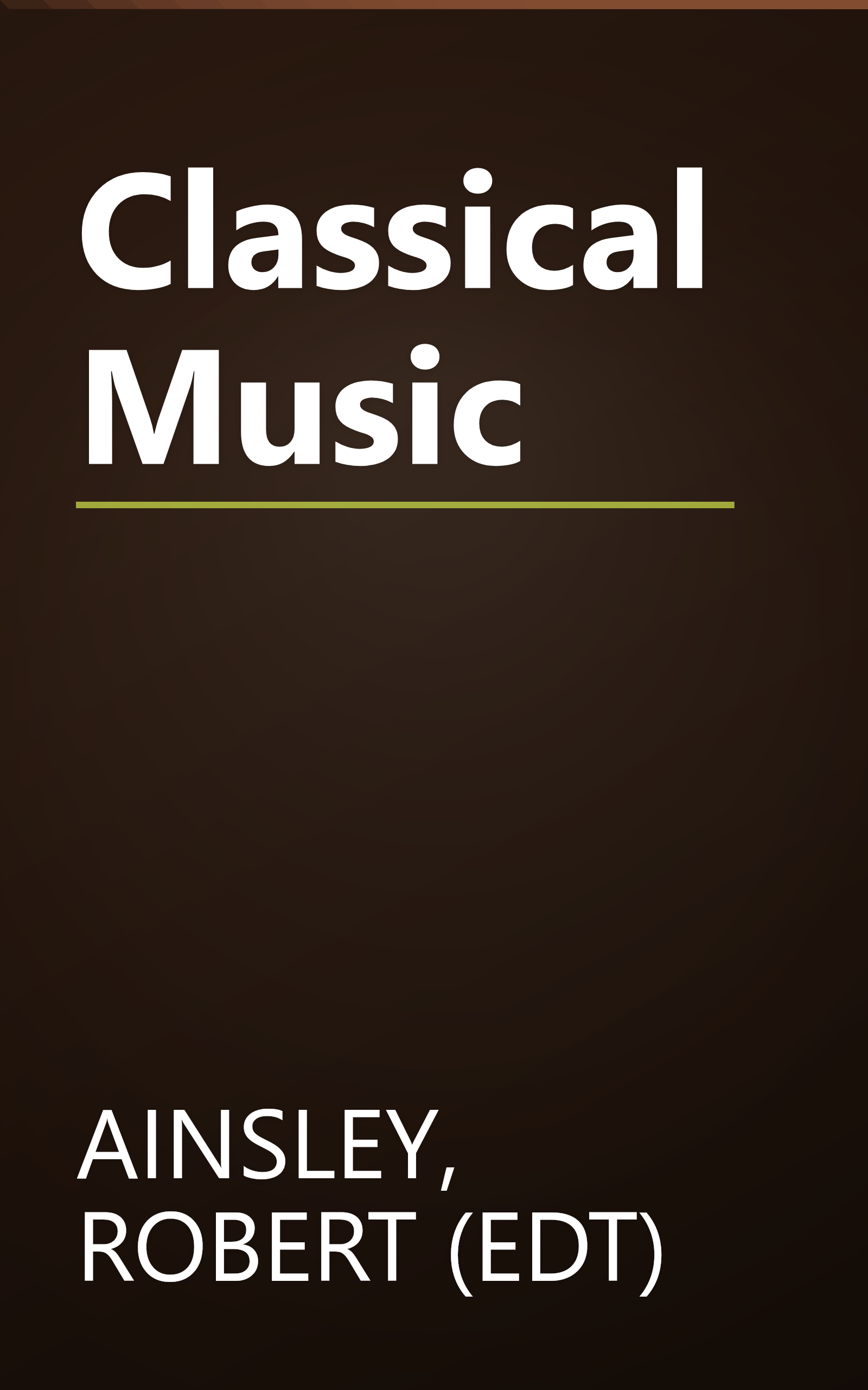 Classical Music book cover