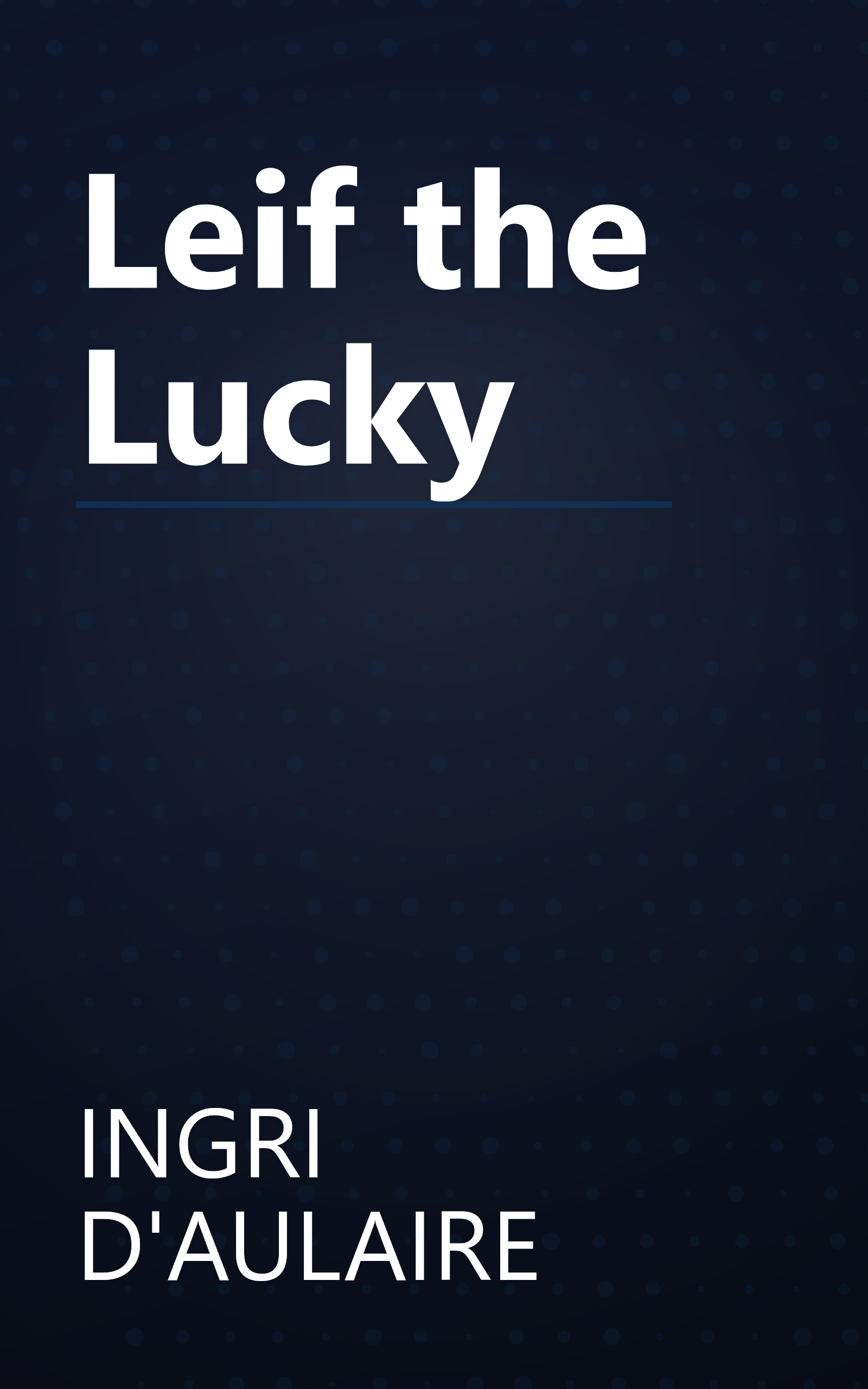 Leif the Lucky book cover