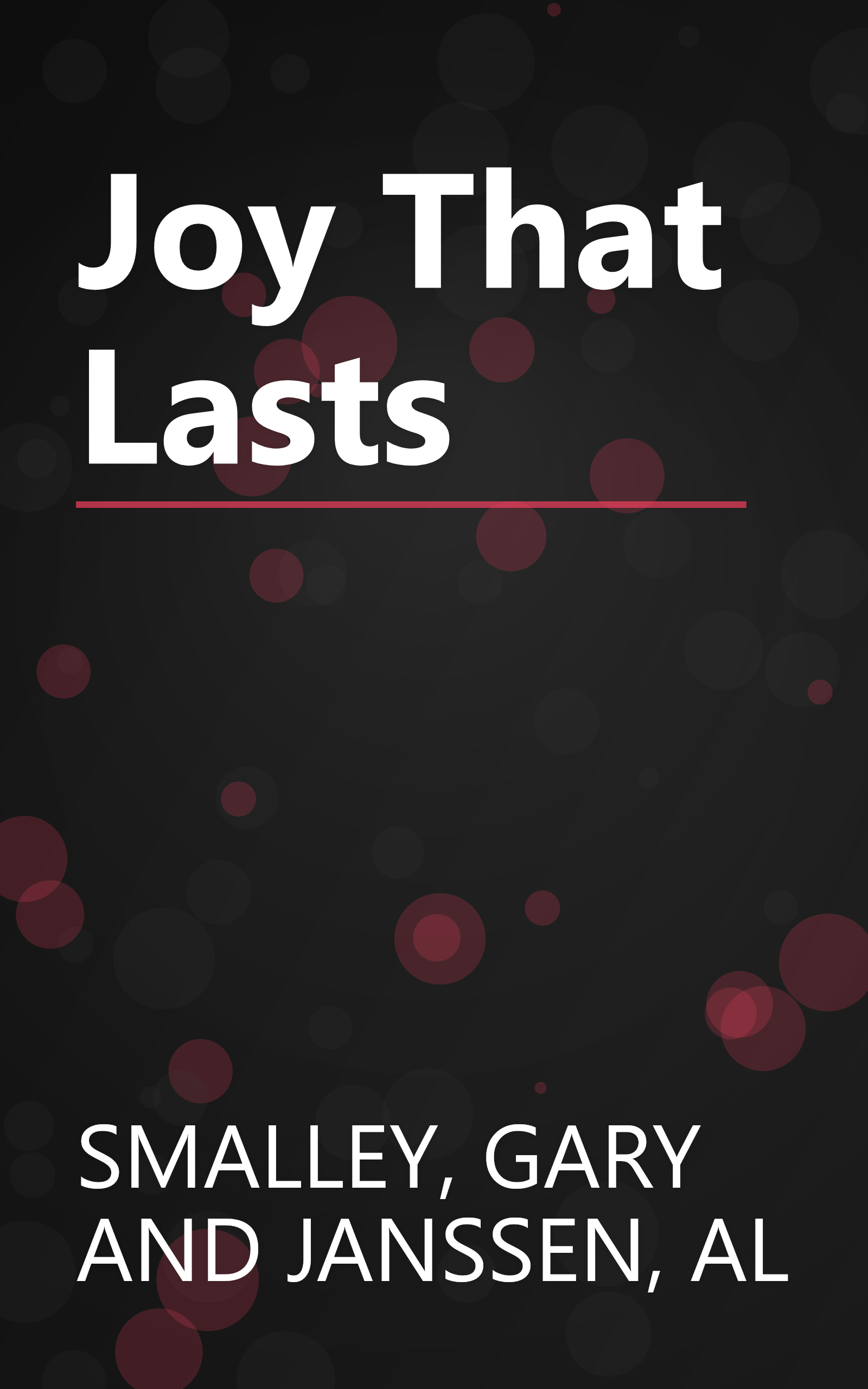 Joy That Lasts book cover