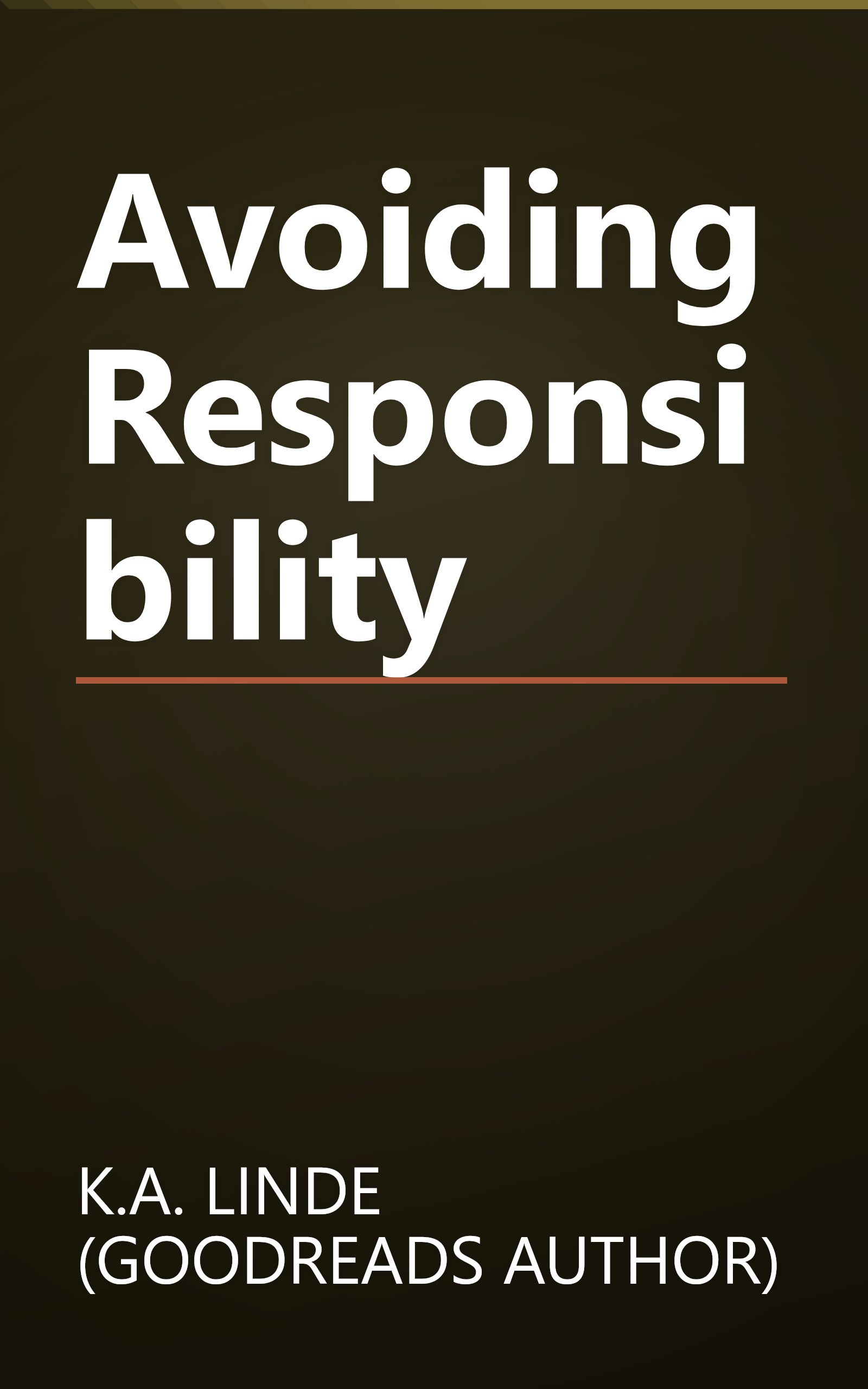 Avoiding Responsibility book cover