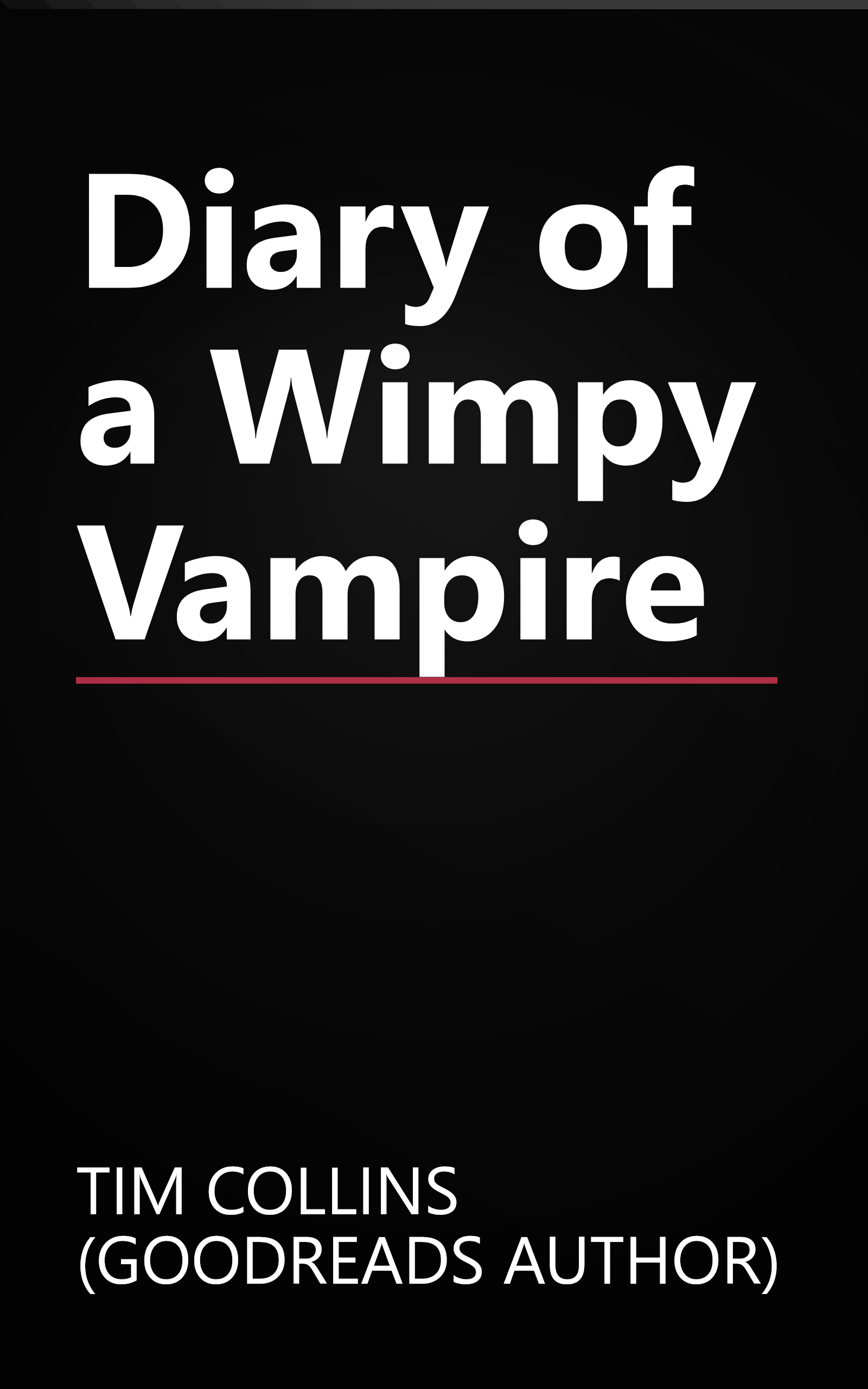 Diary of a Wimpy Vampire book cover