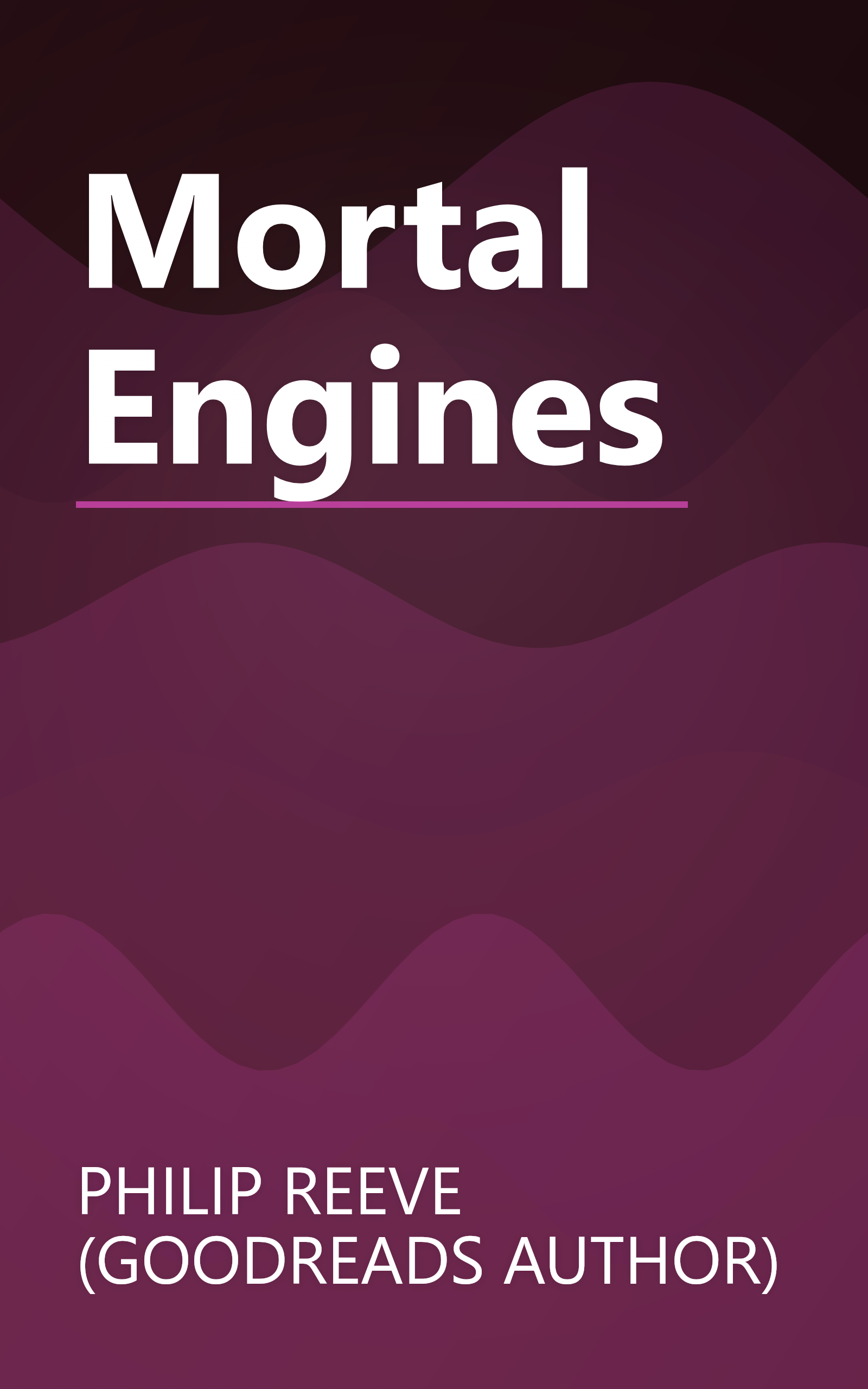 Mortal Engines book cover