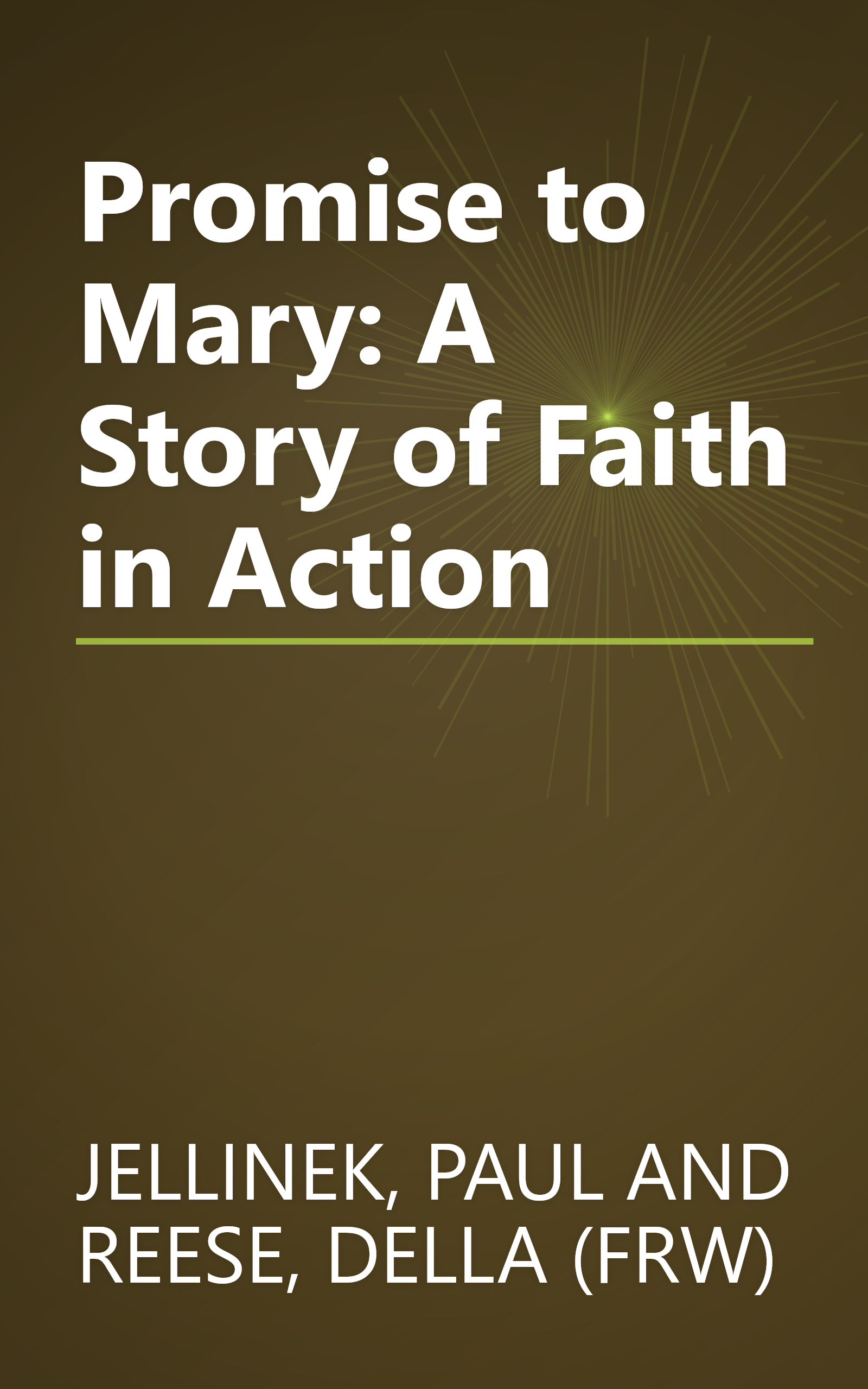 Promise to Mary: A Story of Faith in Action book cover