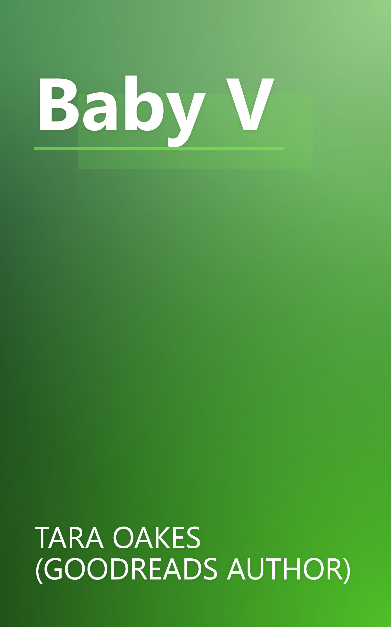 Baby V book cover