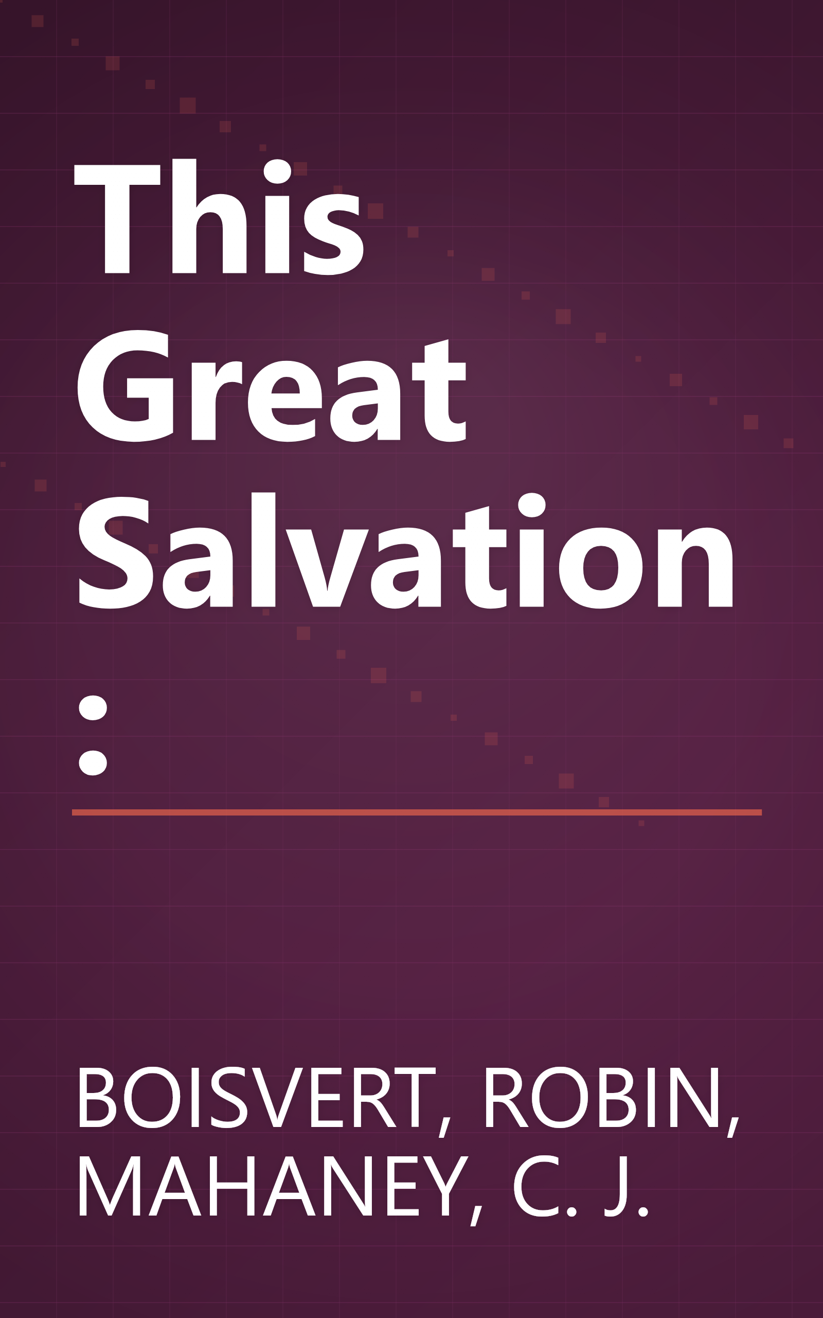 This Great Salvation: book cover