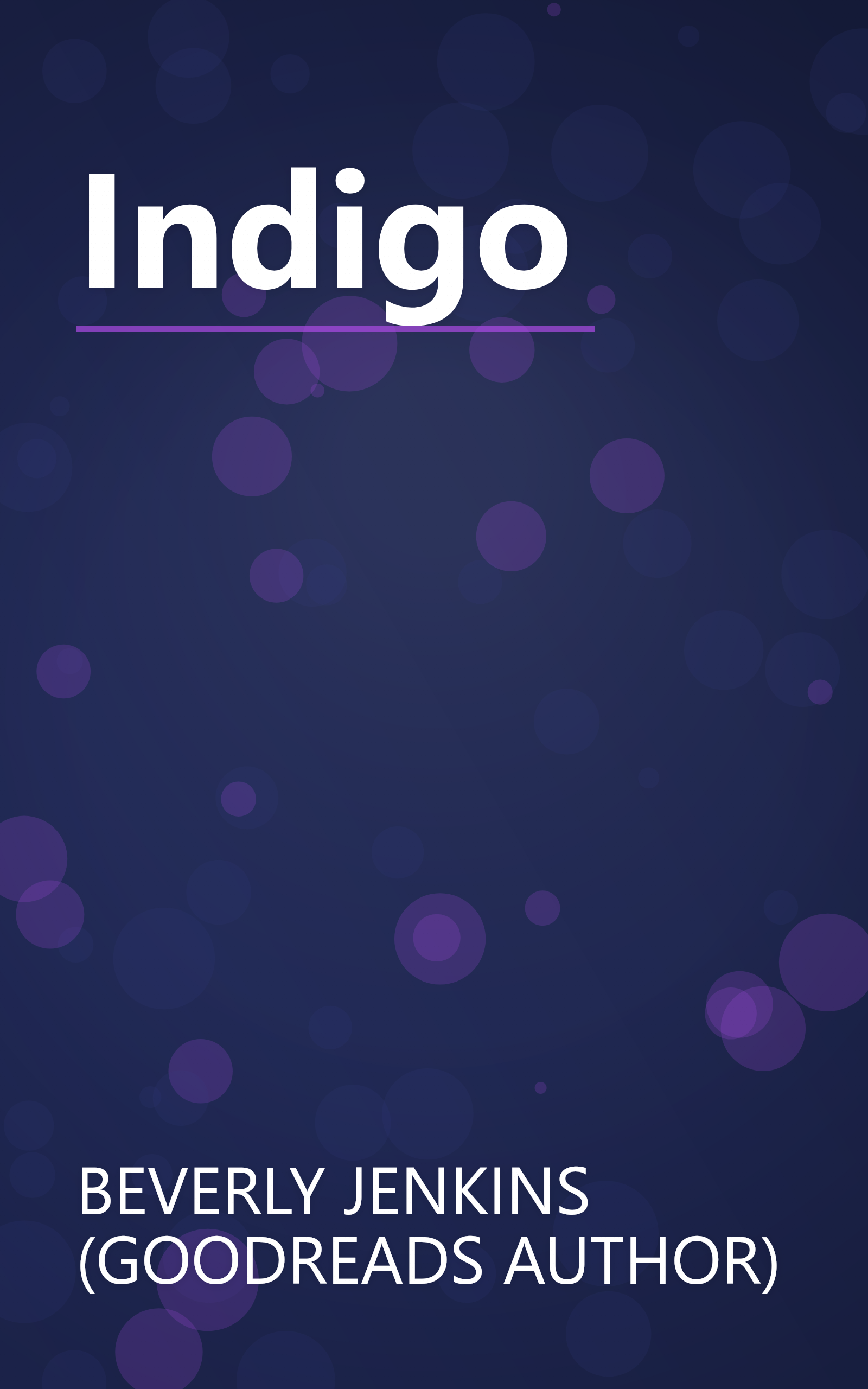 Indigo book cover