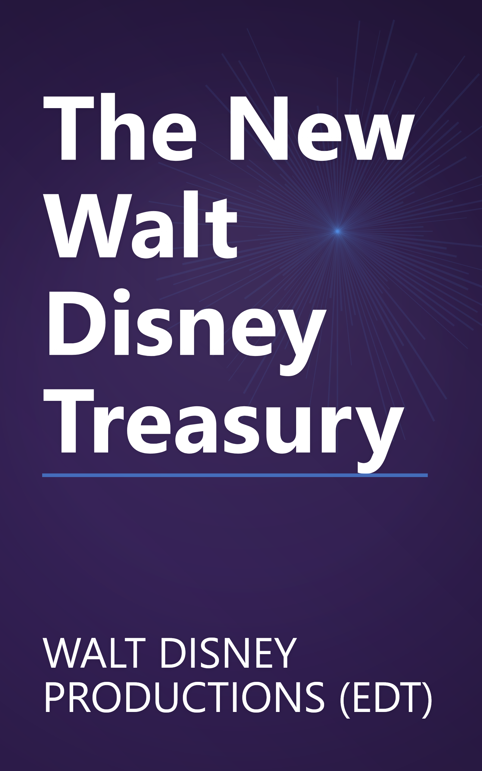 The New Walt Disney Treasury book cover