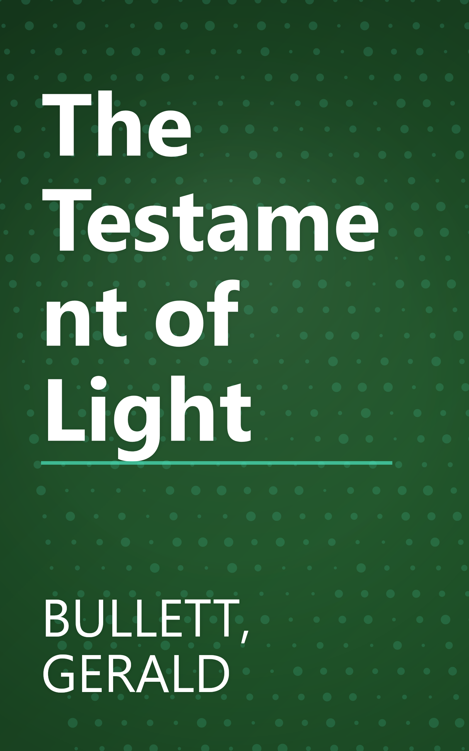 The Testament of Light book cover