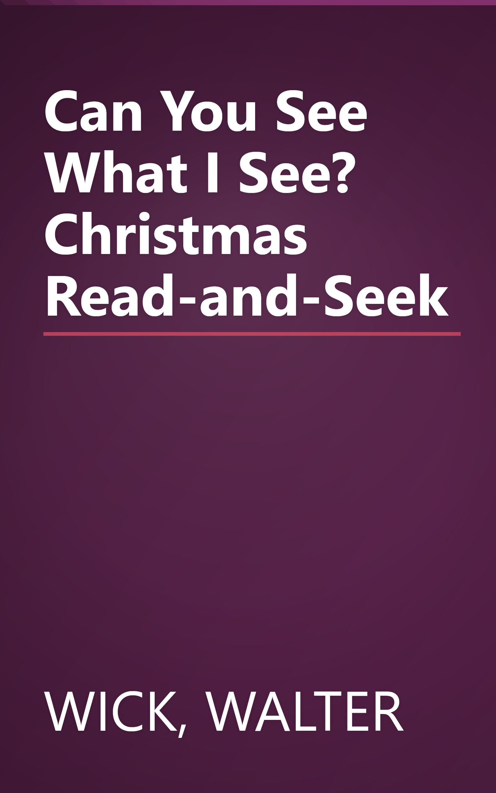 Can You See What I See? Christmas Read-and-Seek book cover