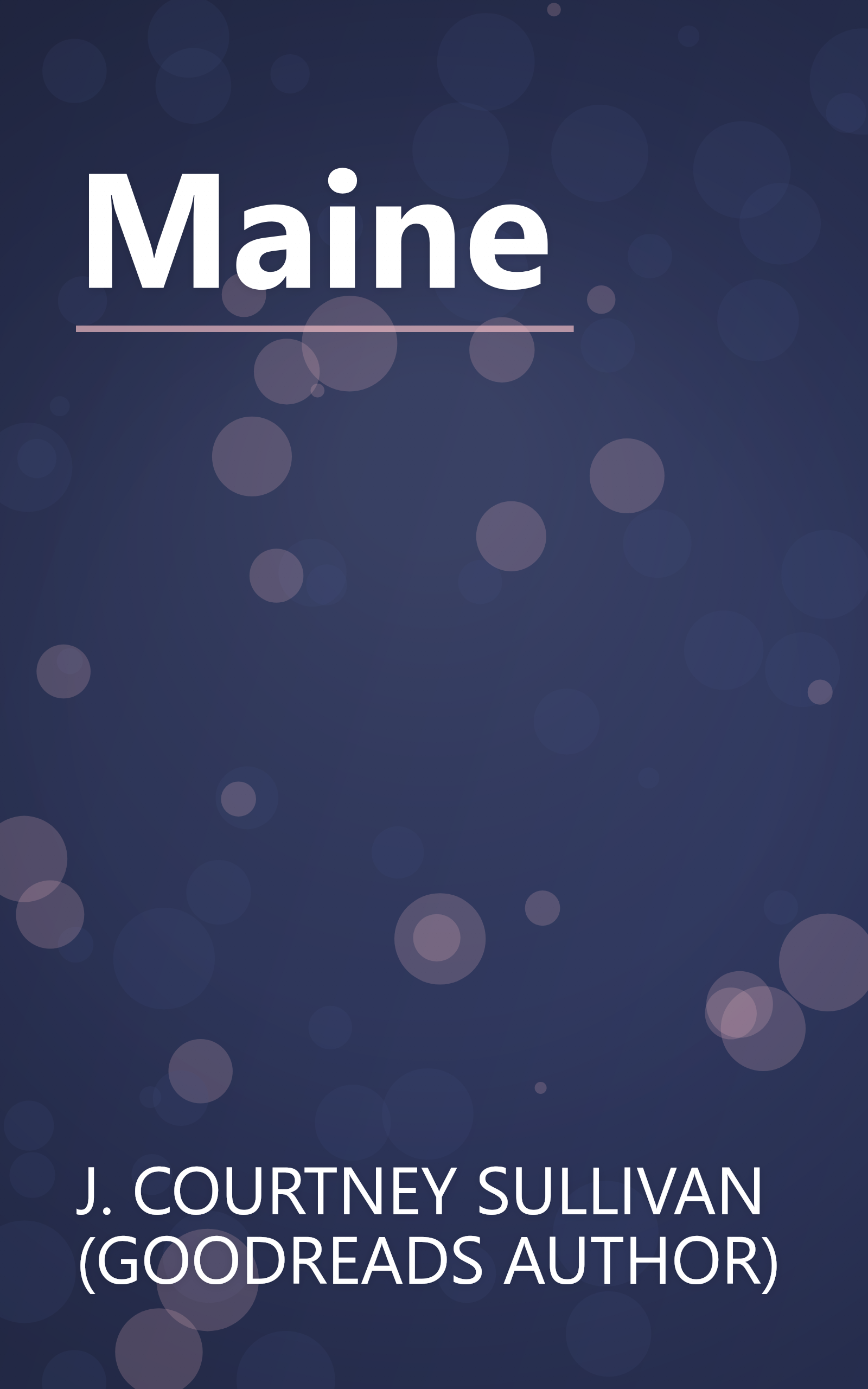 Maine book cover