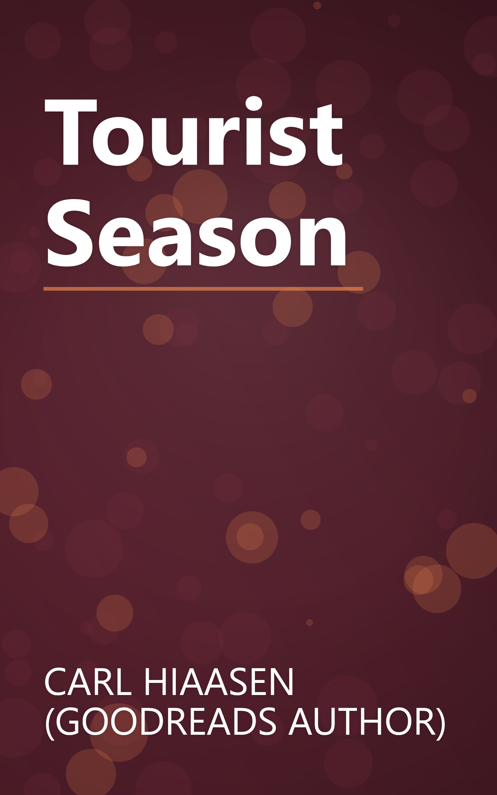 Tourist Season book cover