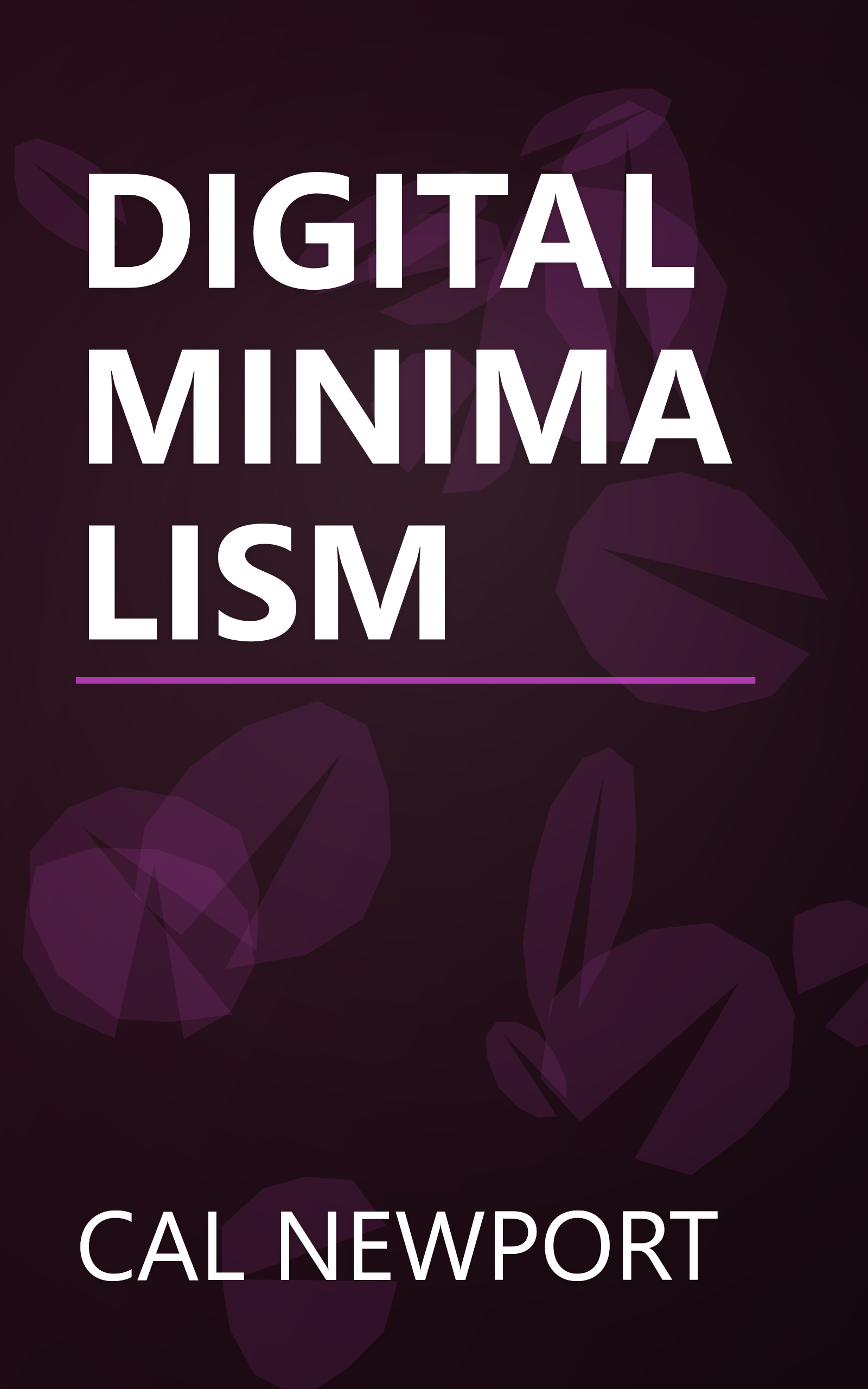 DIGITAL MINIMALISM book cover