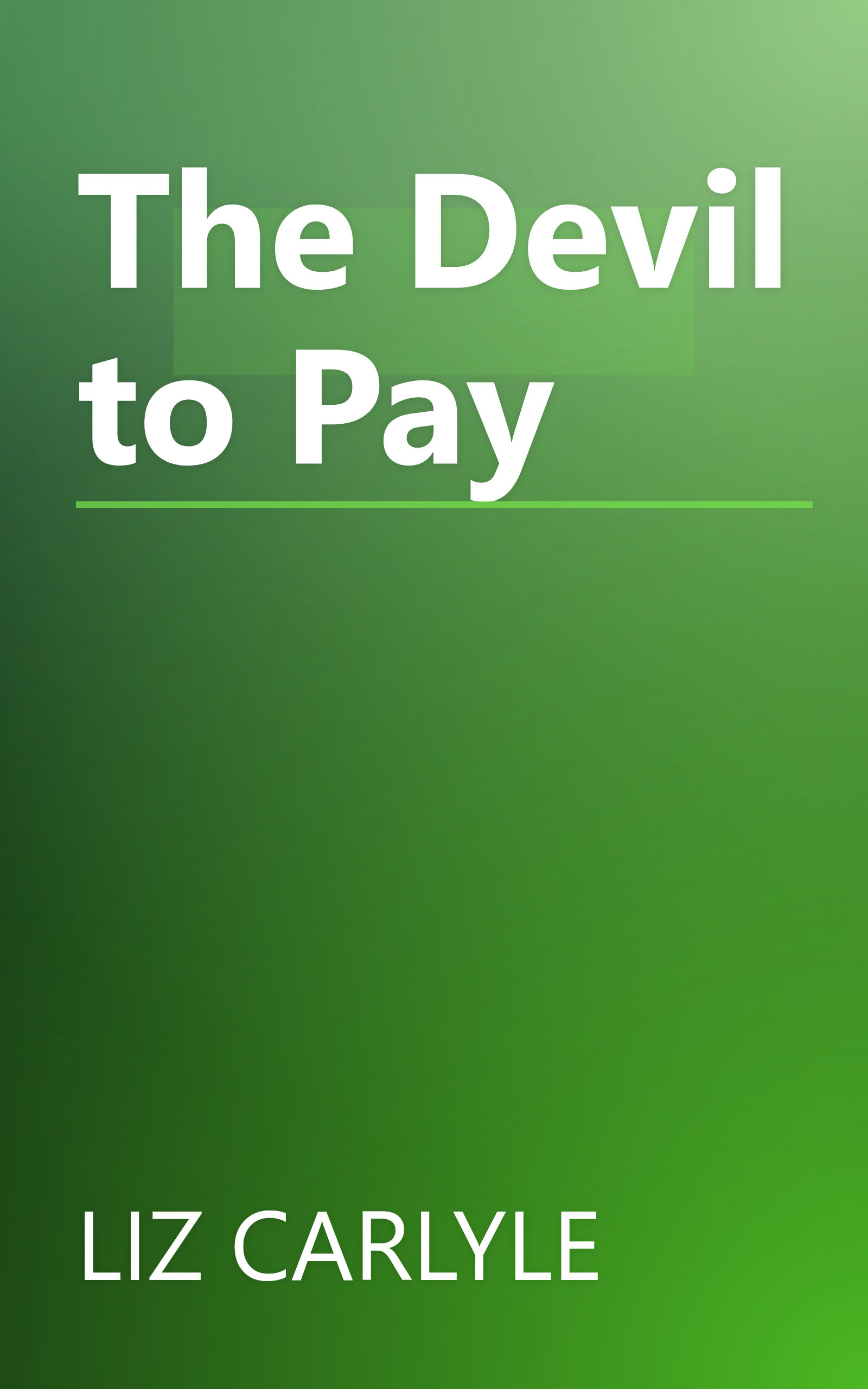 The Devil to Pay book cover