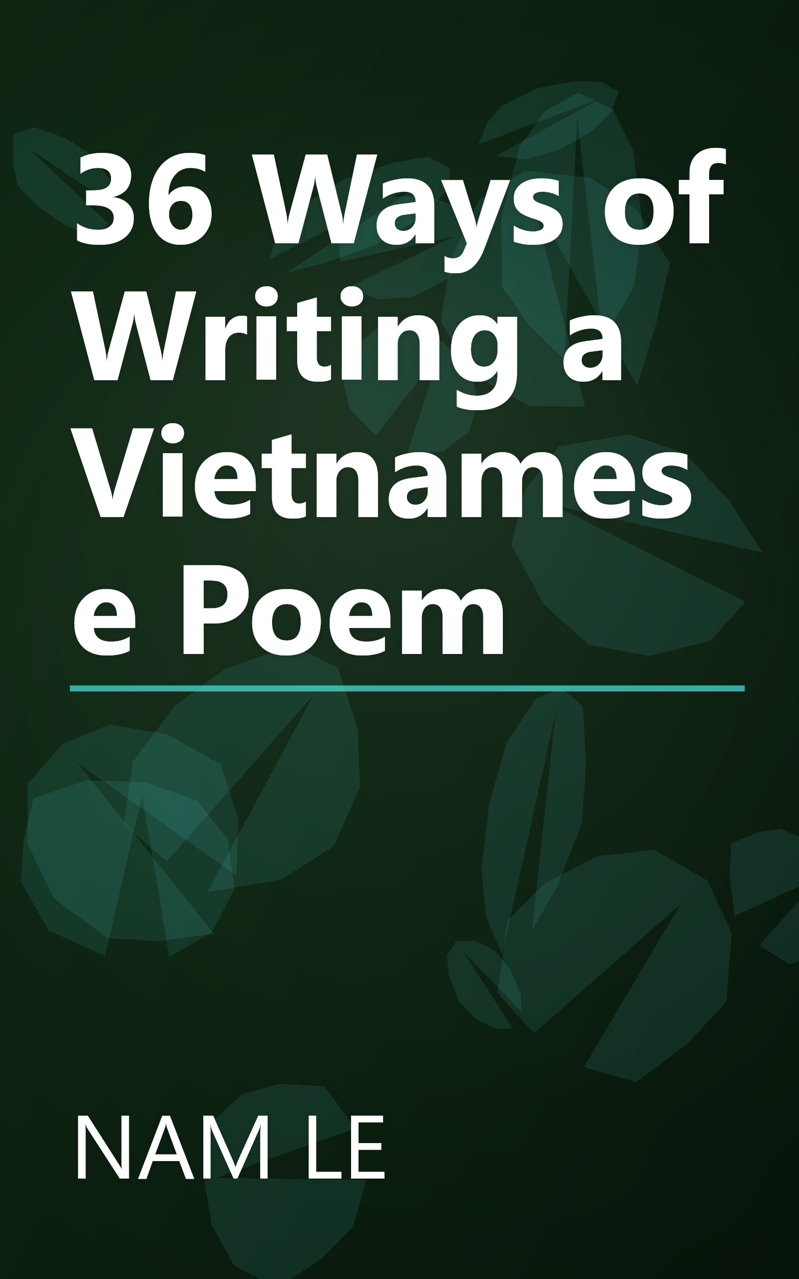 36 Ways of Writing a Vietnamese Poem book cover