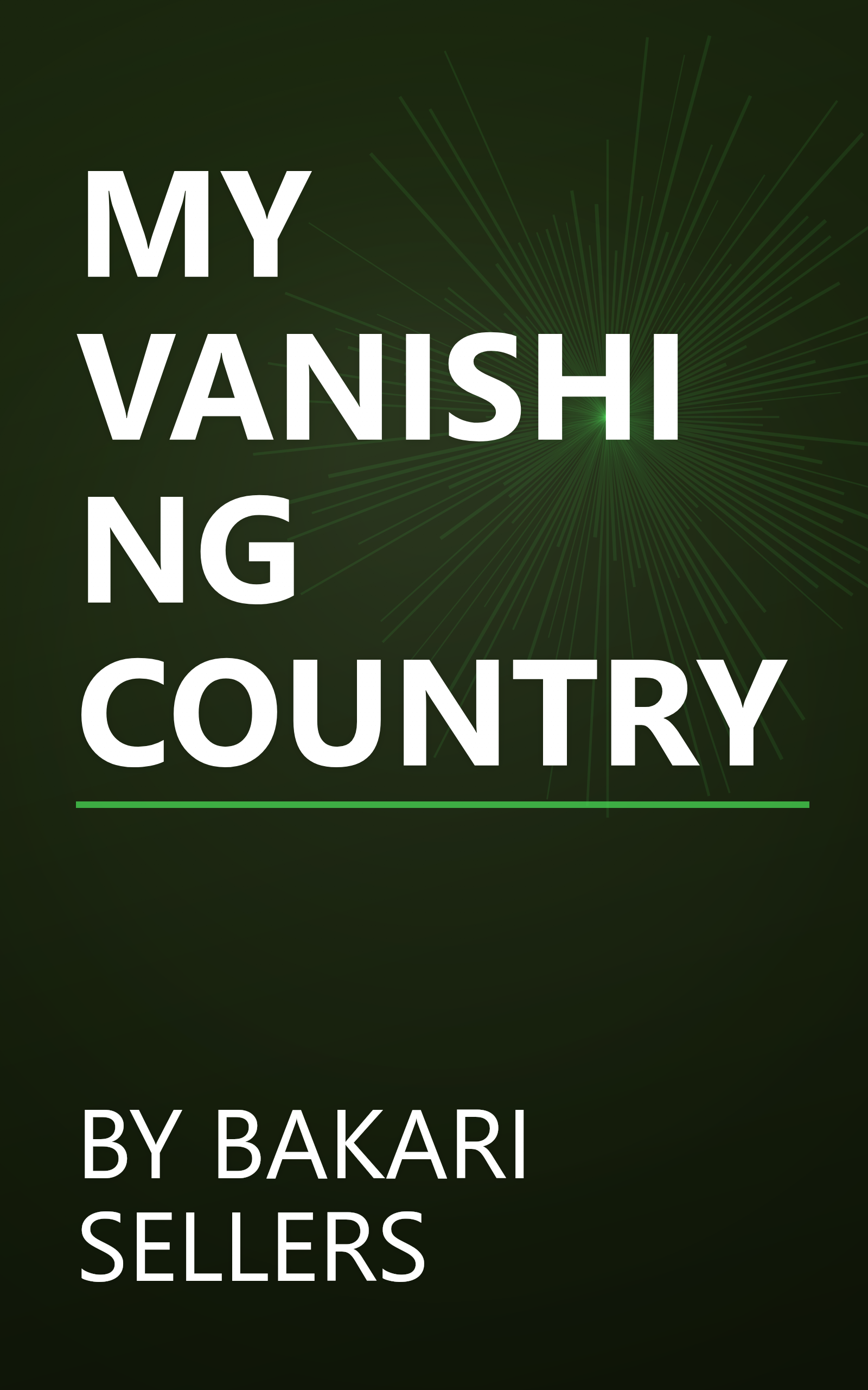 MY VANISHING COUNTRY book cover