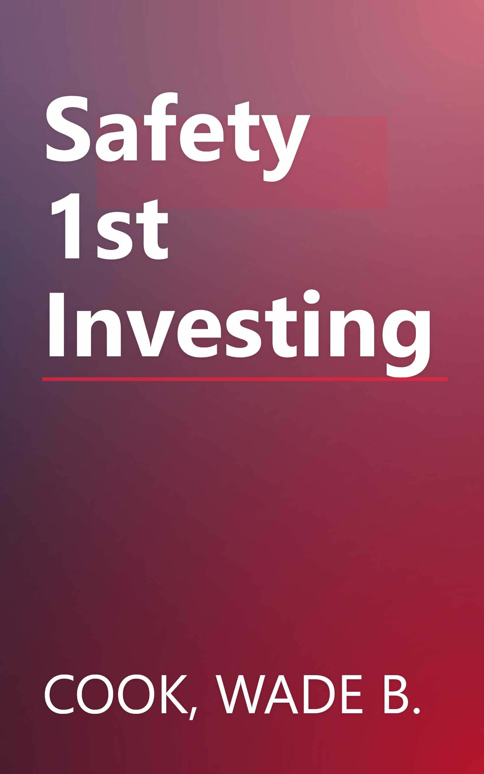 Safety 1st Investing book cover