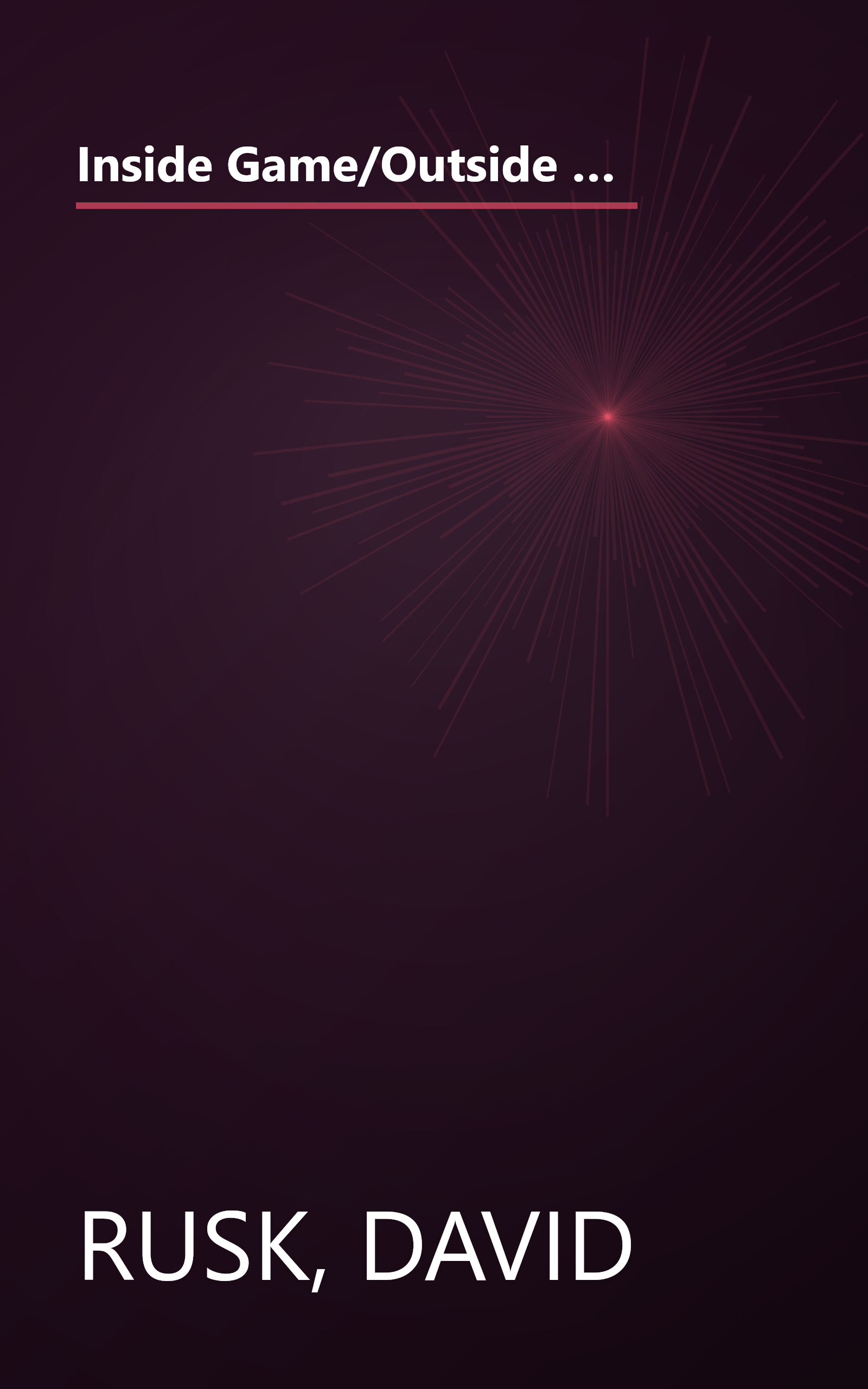 Inside Game/Outside Game: Winning Strategies for Saving Urban America (Century Foundation Books (Brookings Hardcover)) book cover