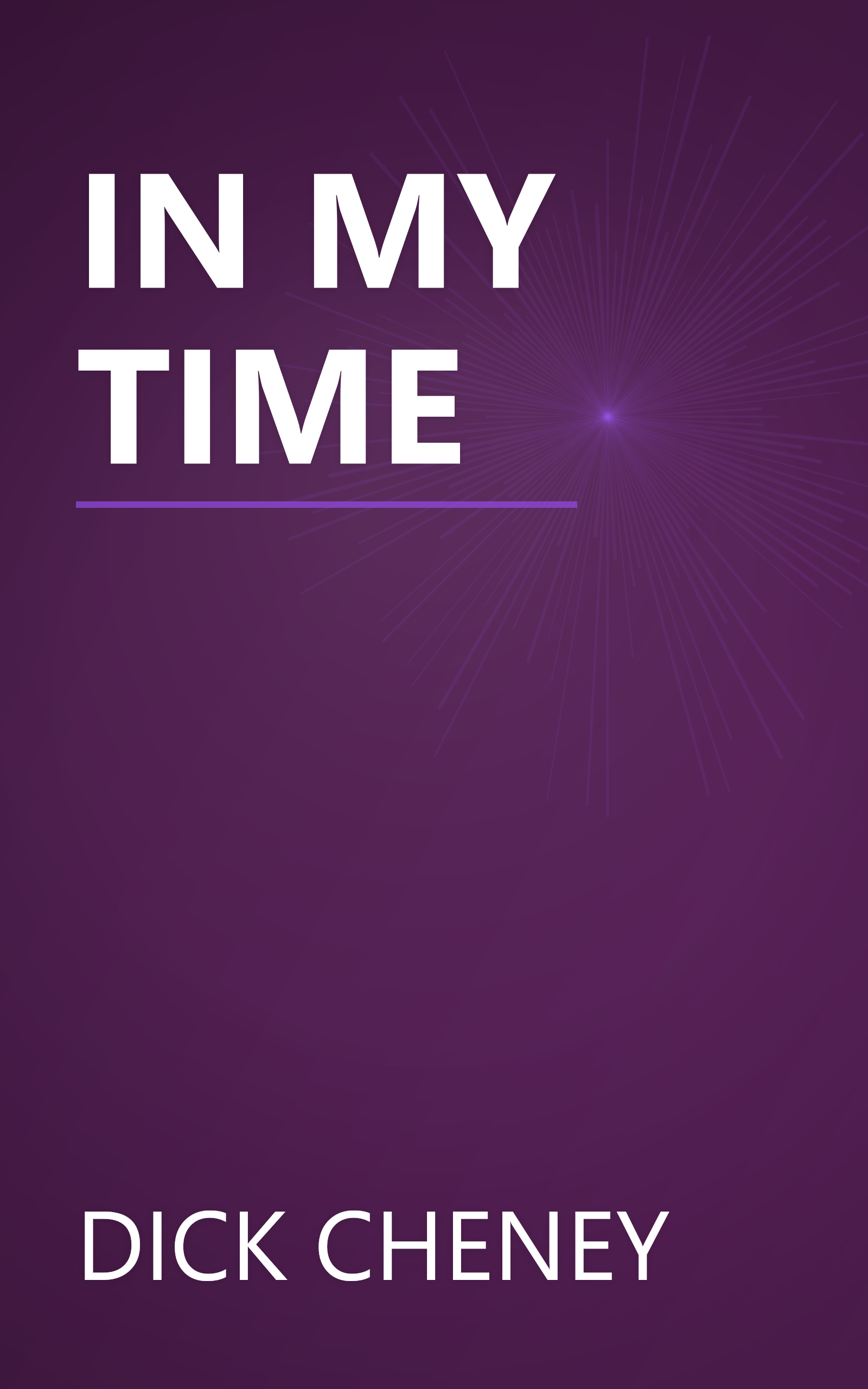 IN MY TIME book cover