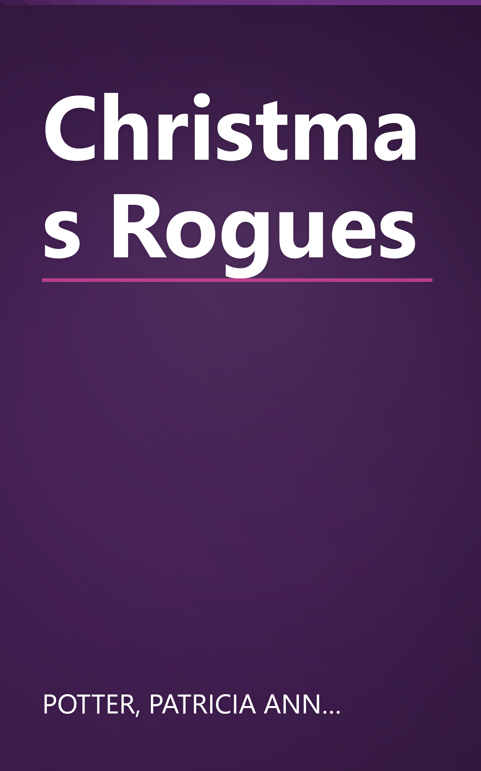 Christmas Rogues book cover