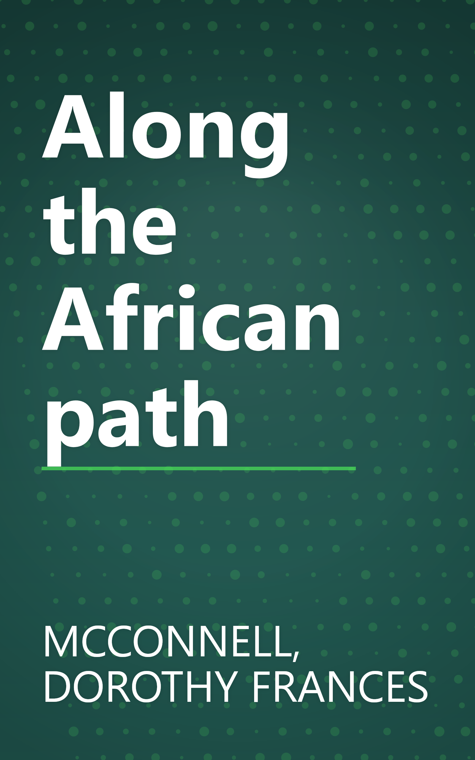 Along the African path book cover