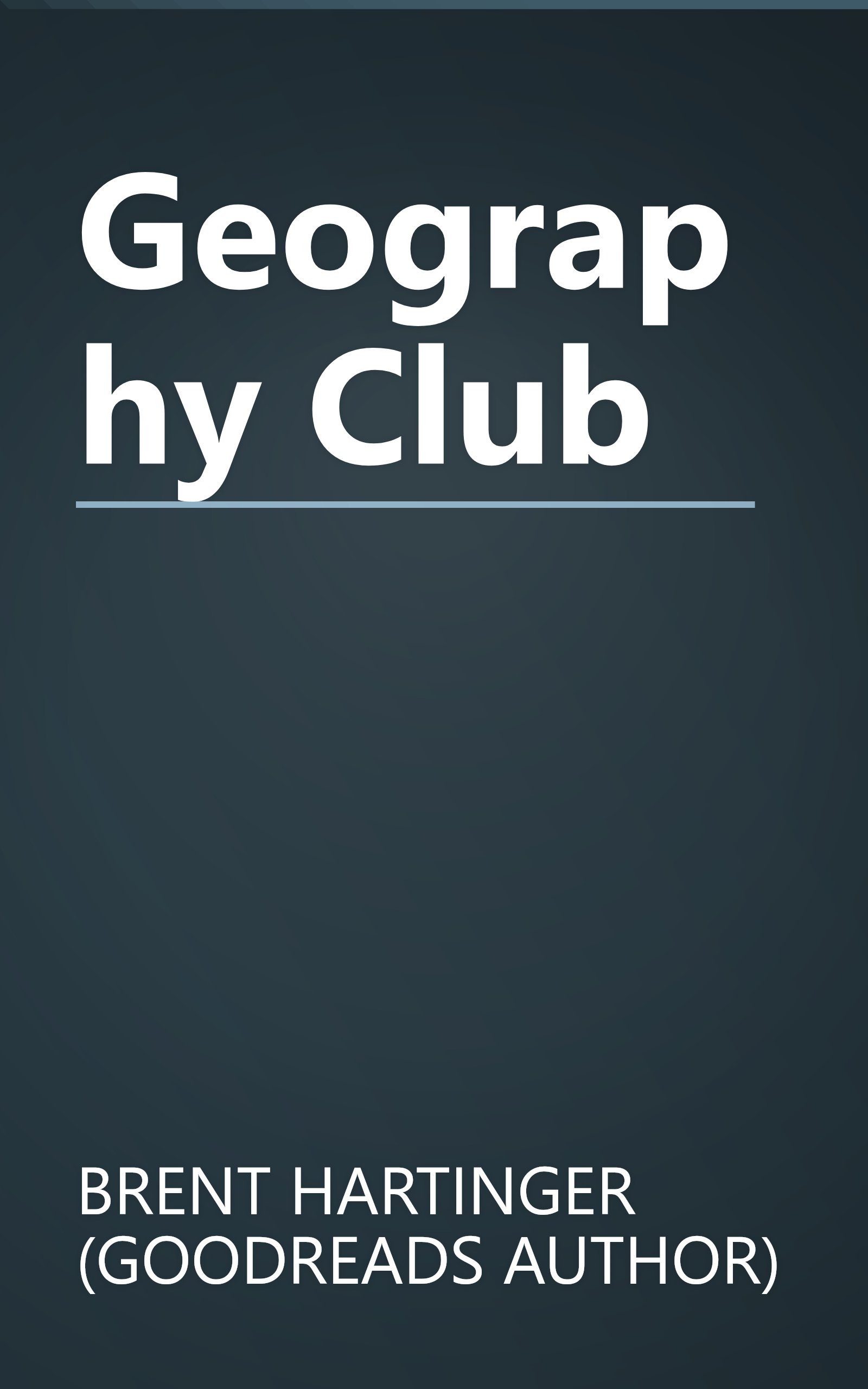 Geography Club book cover