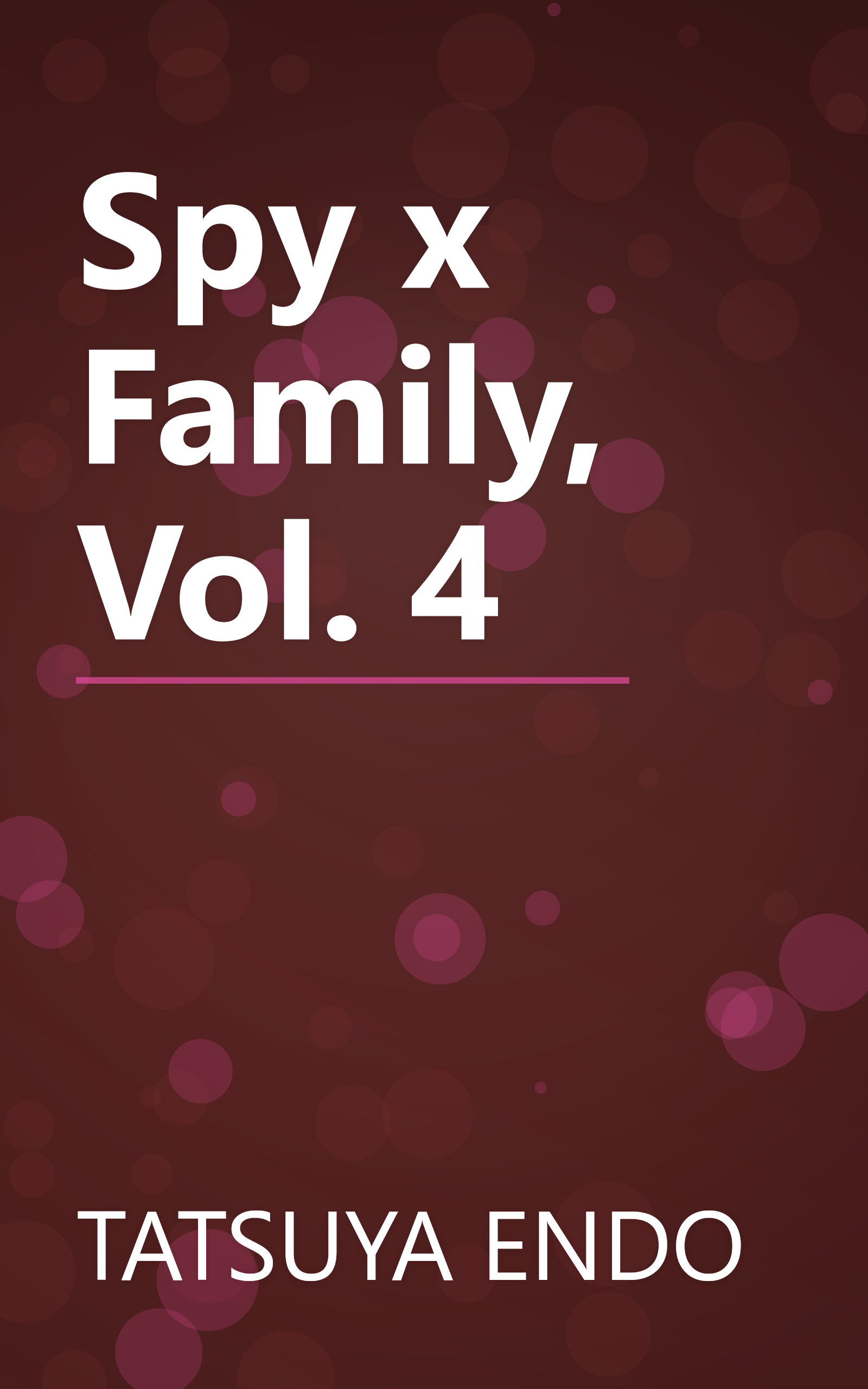 Spy x Family, Vol. 4 book cover