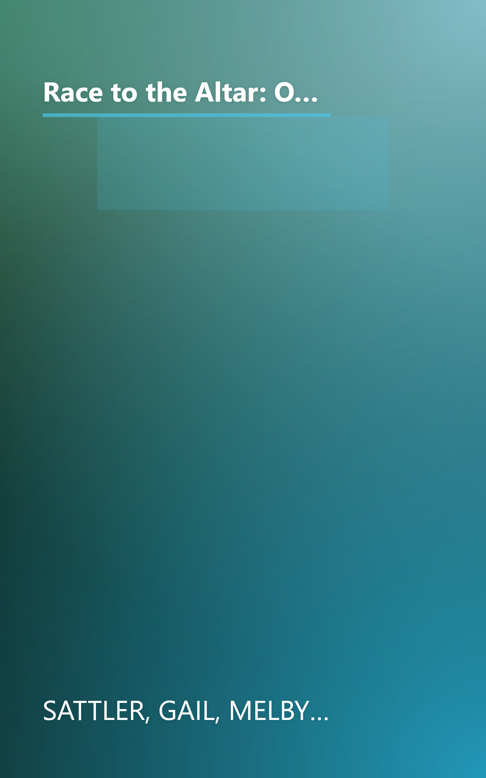 Race to the Altar: Over the Wall/Clear! Clear! Dear!/The Remaking of Moe McKenna/Winner Takes All (Heartsong Novella Collection) book cover