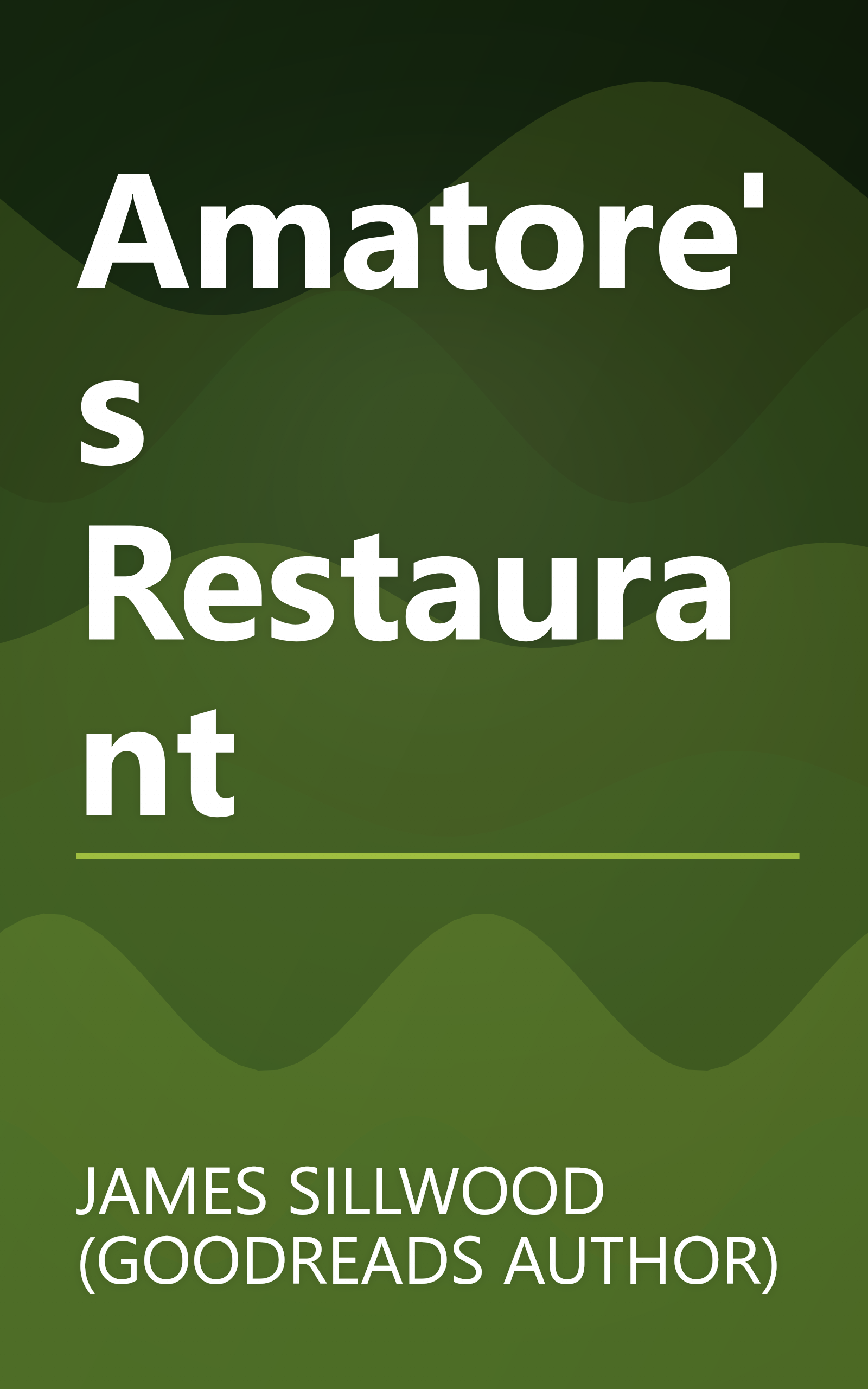 Amatore's Restaurant book cover