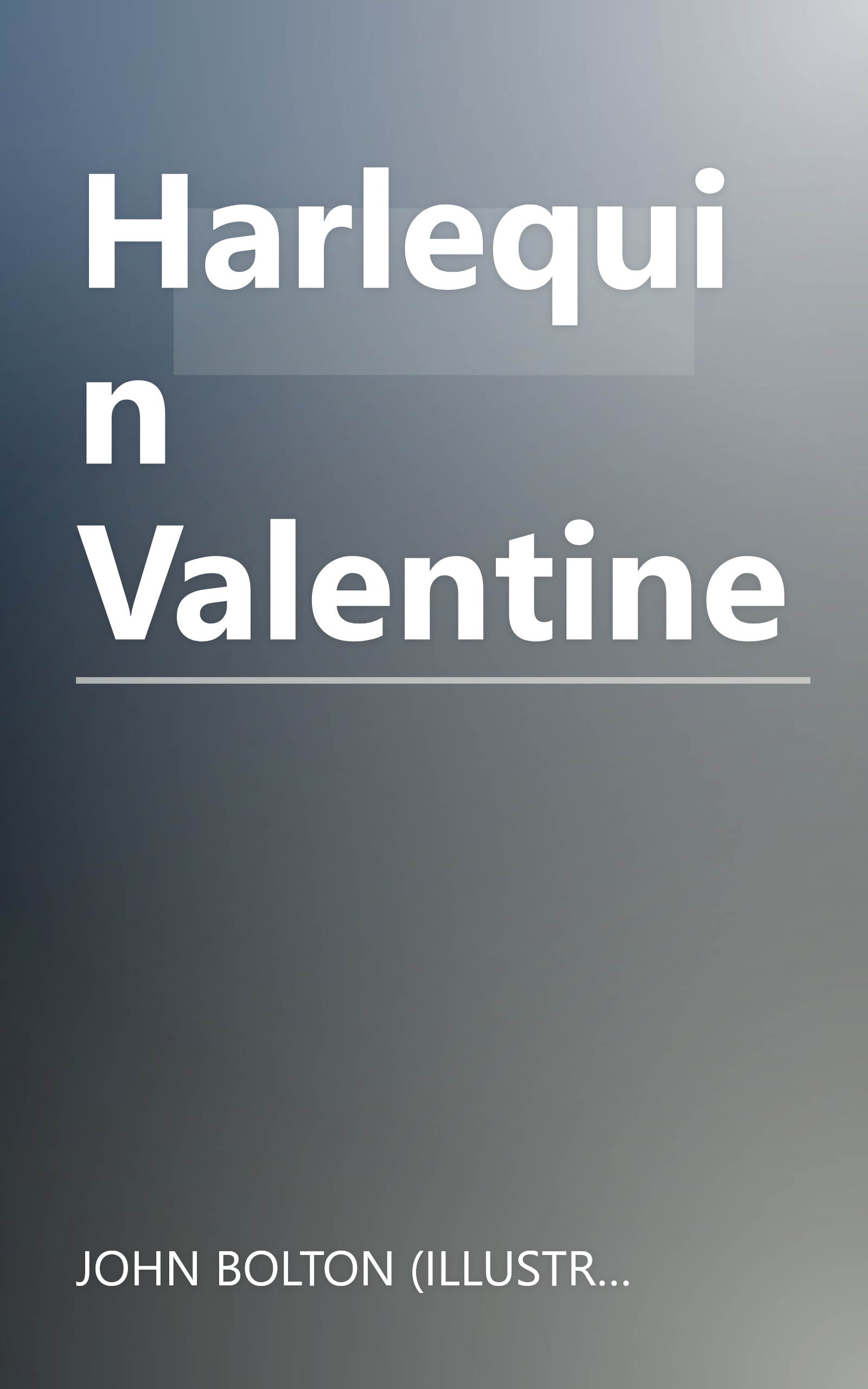 Harlequin Valentine book cover