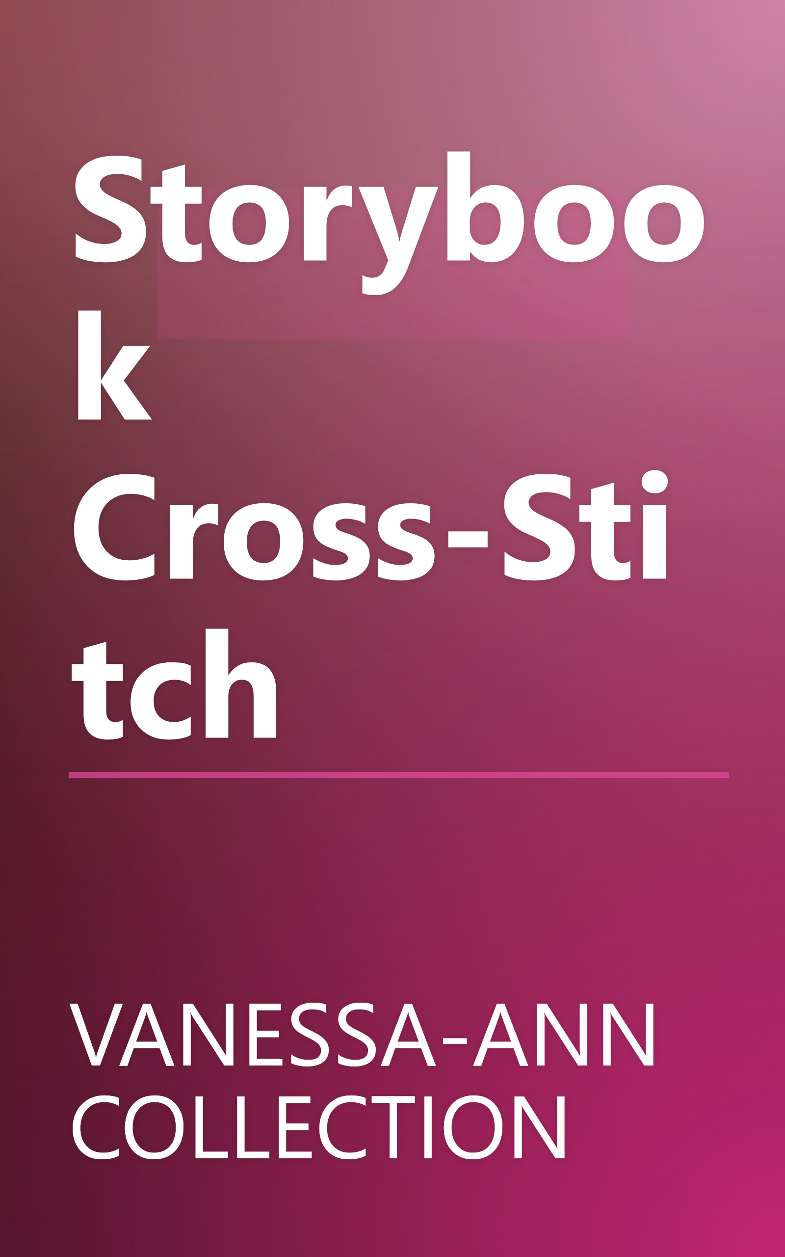 Storybook Cross-Stitch book cover