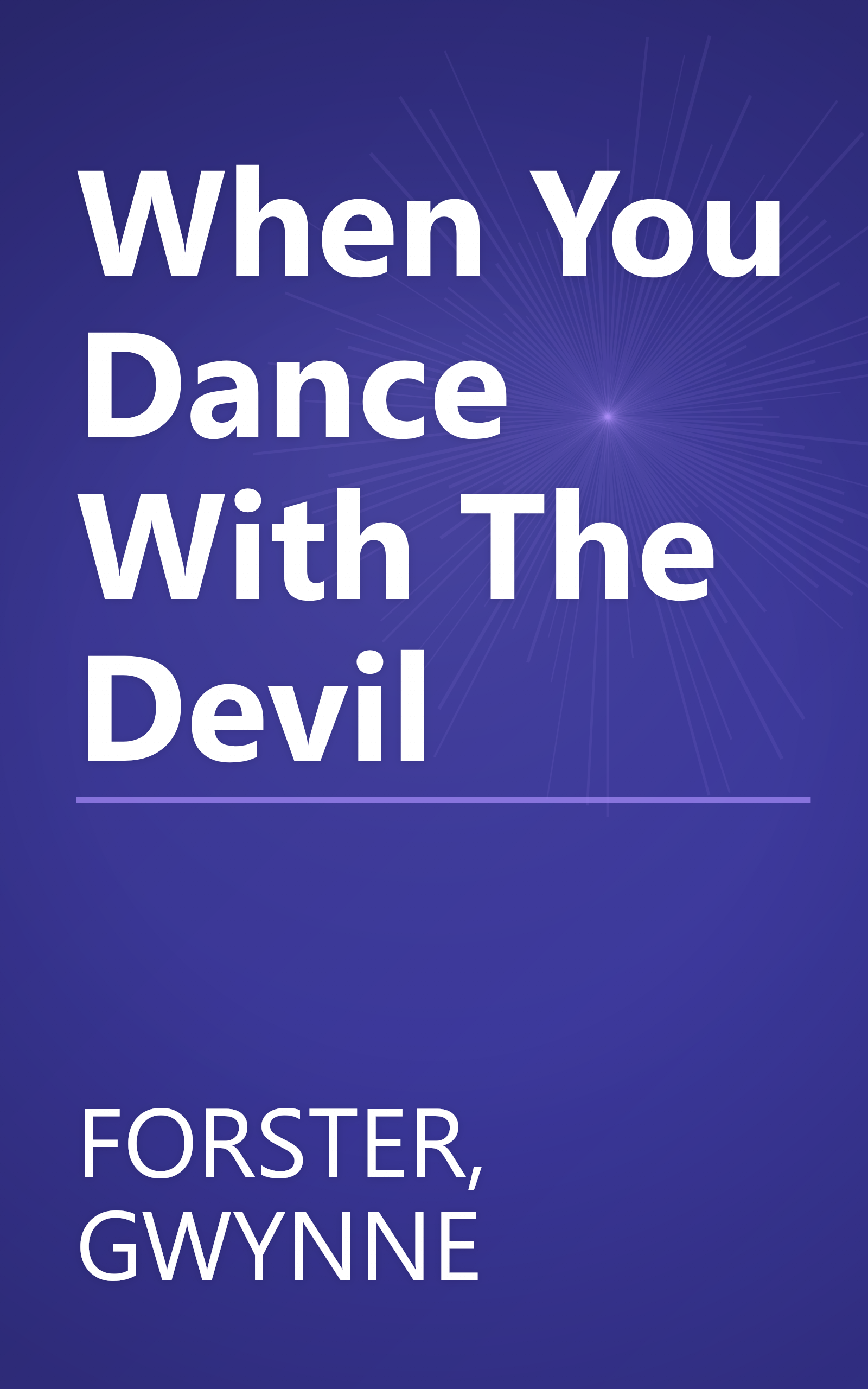 When You Dance With The Devil book cover