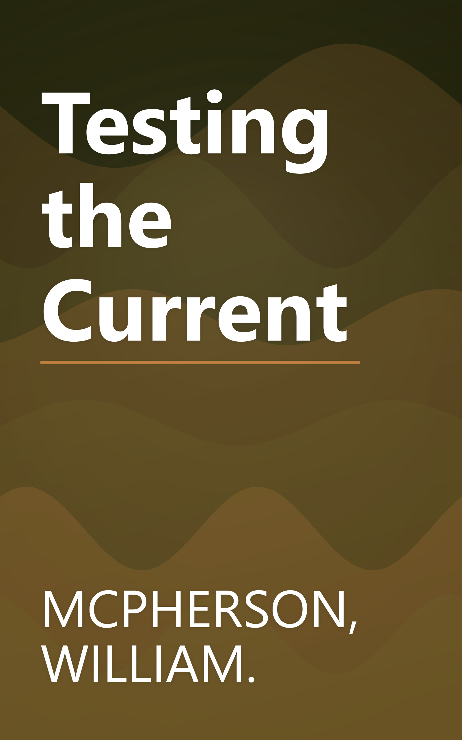 Testing the Current book cover