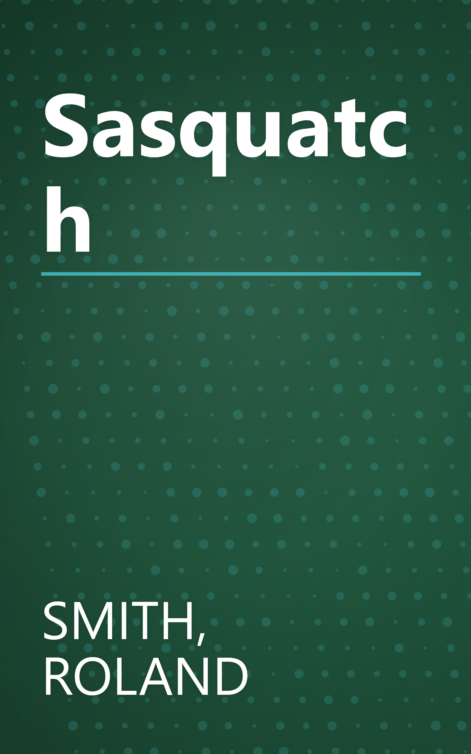 Sasquatch book cover