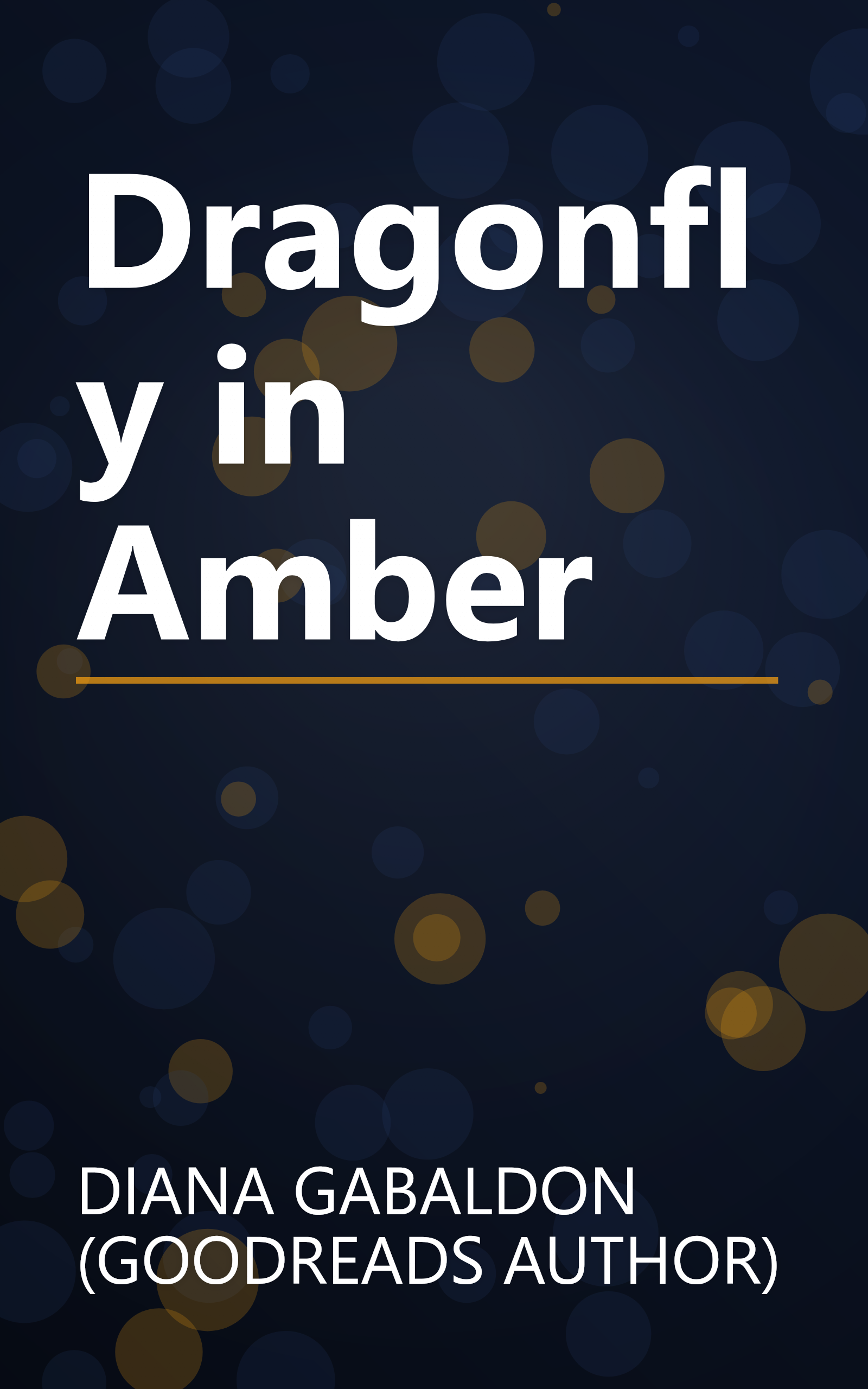 Dragonfly in Amber book cover