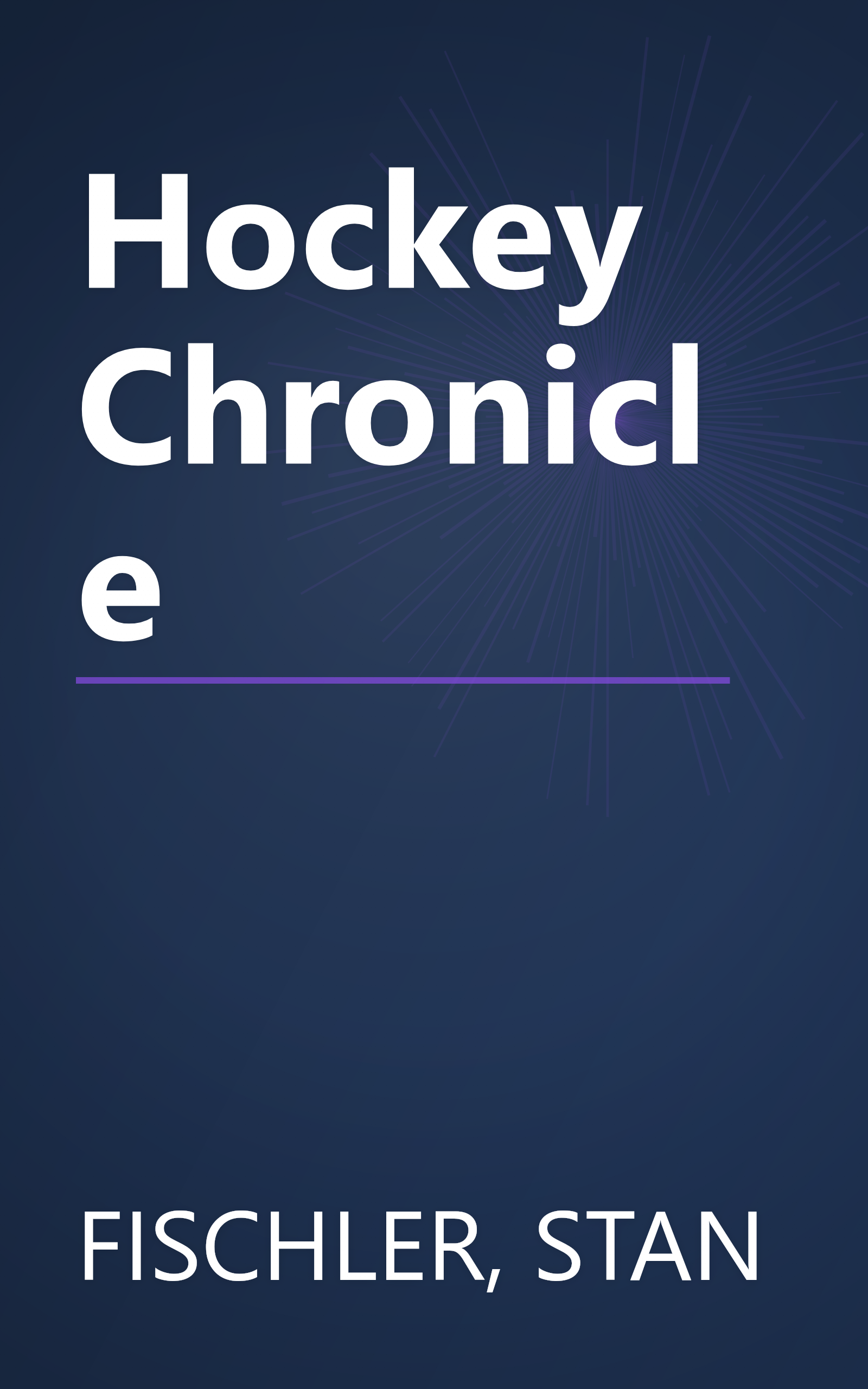 Hockey Chronicle book cover