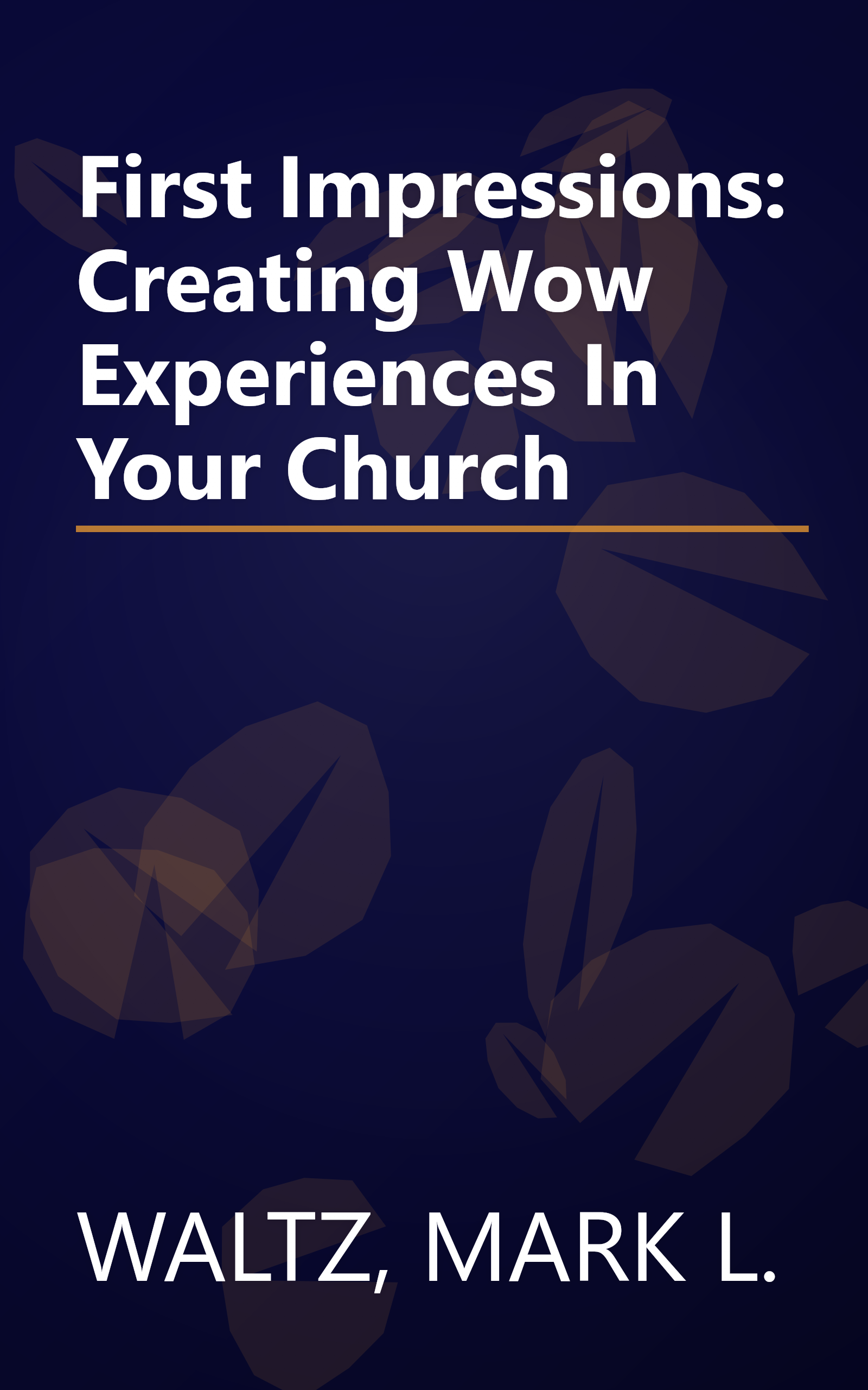 First Impressions: Creating Wow Experiences In Your Church book cover