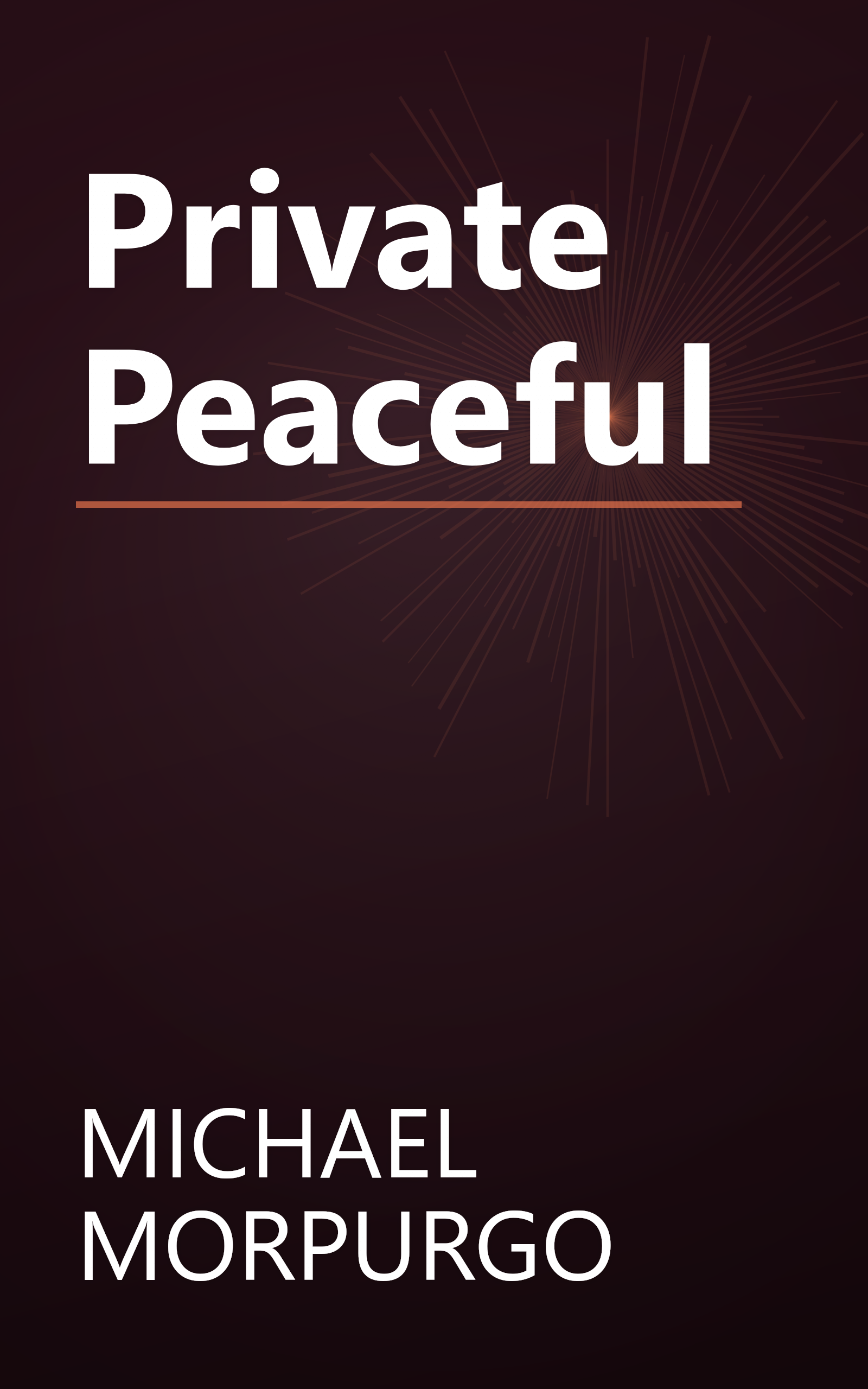 Private Peaceful book cover