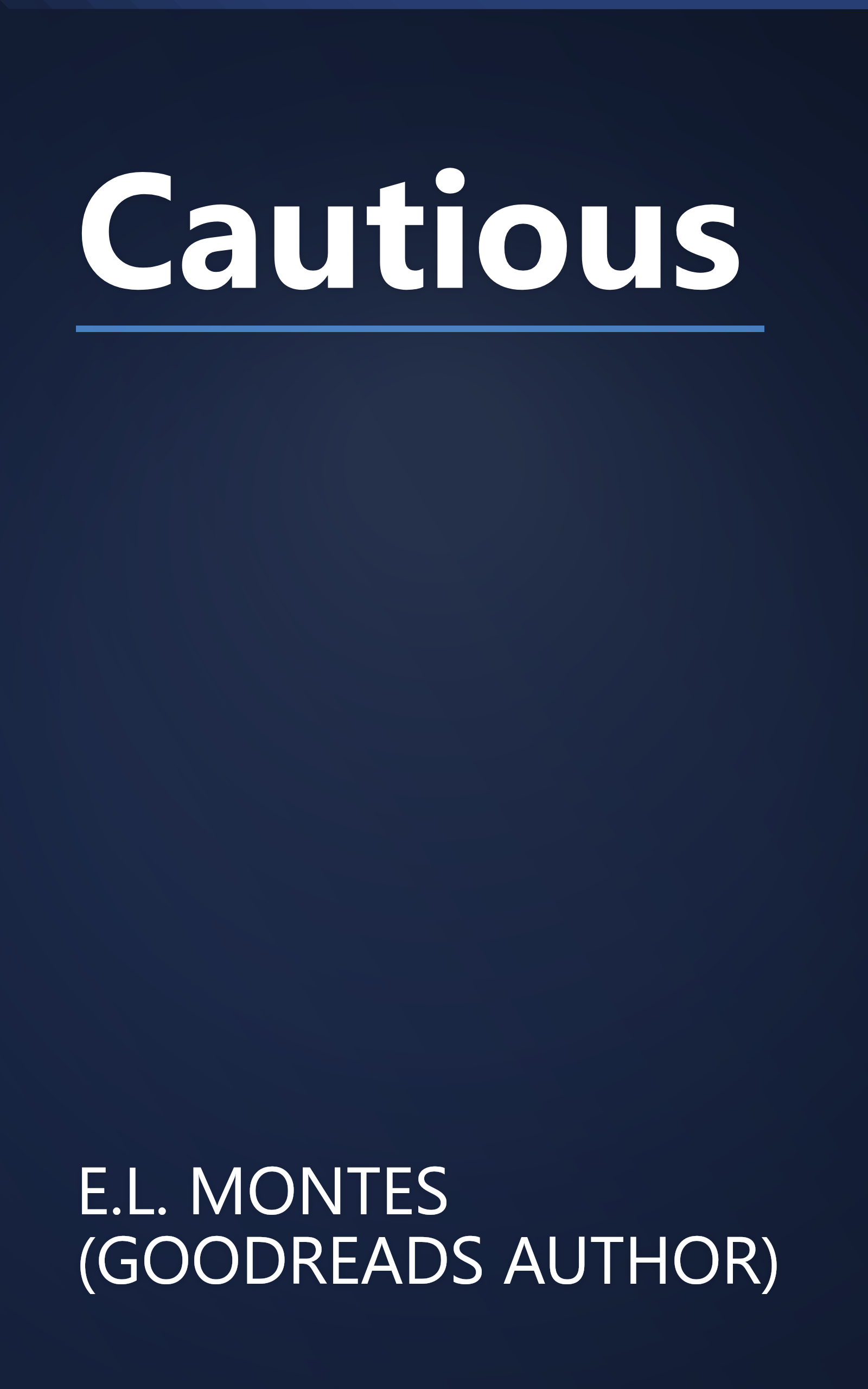 Cautious book cover
