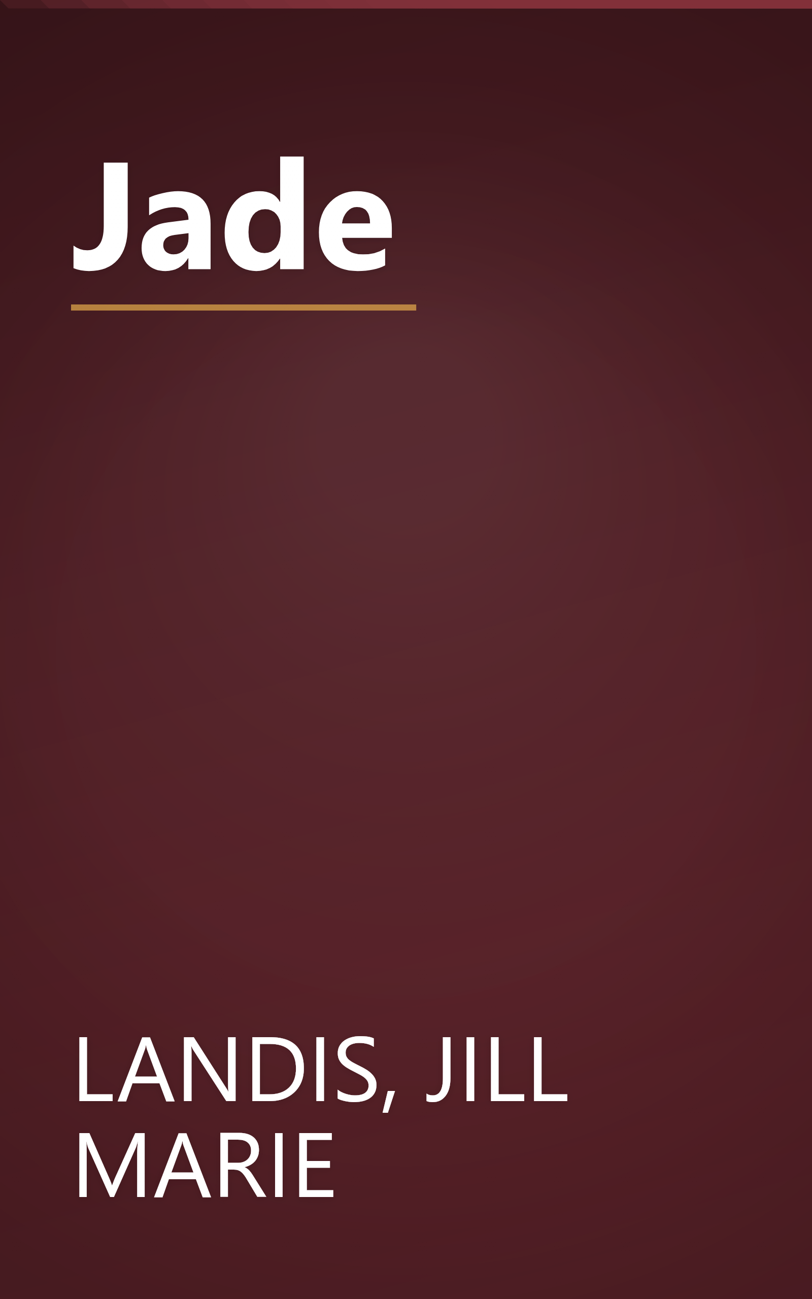 Jade book cover