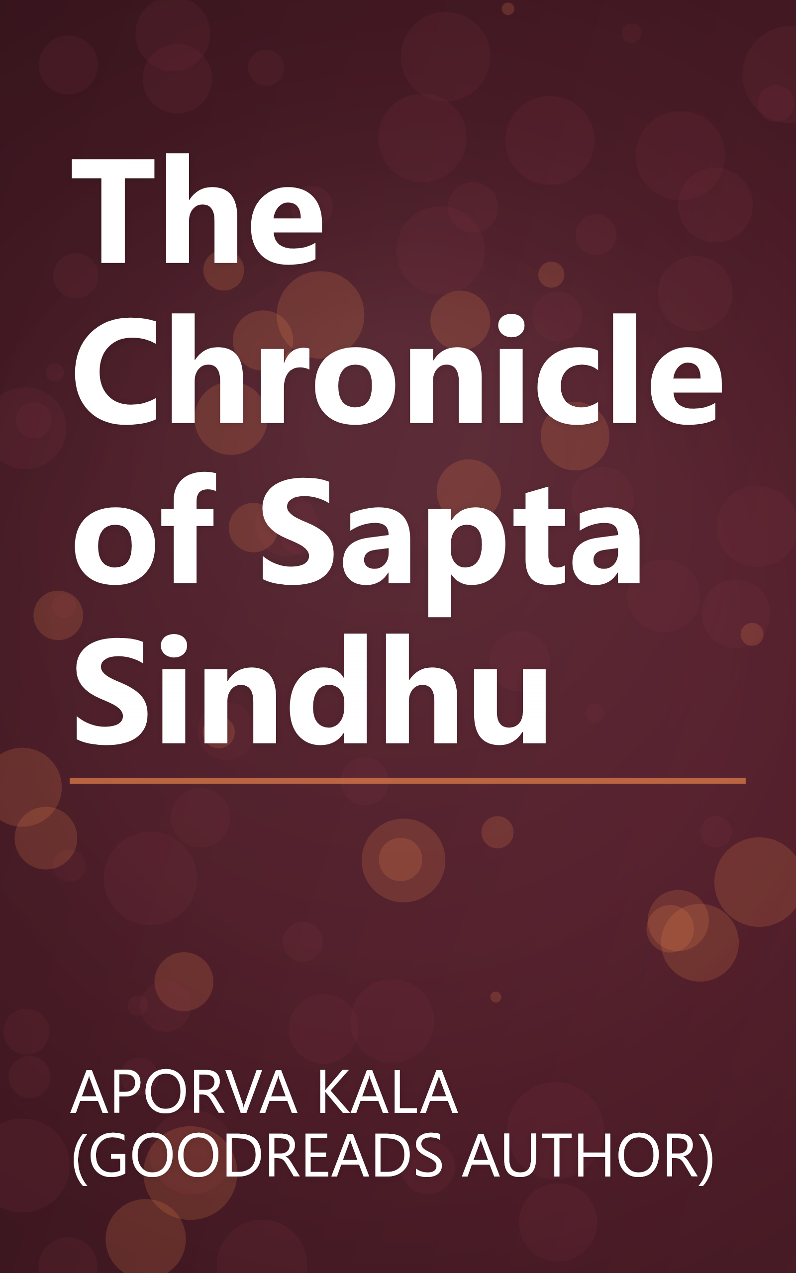 The Chronicle of Sapta Sindhu book cover