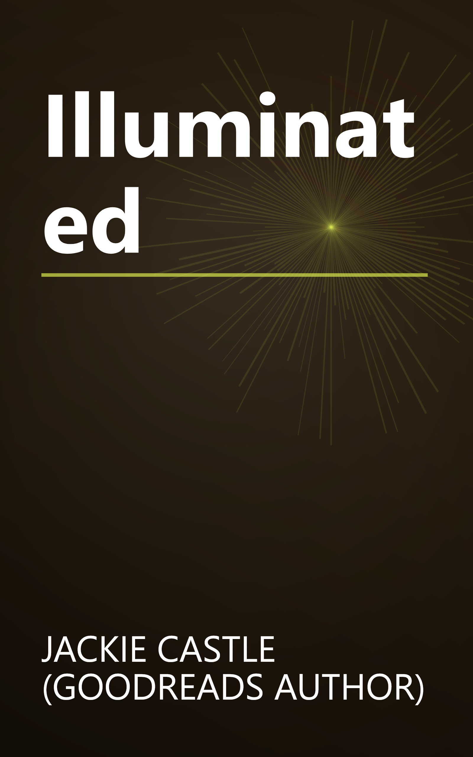 Illuminated book cover